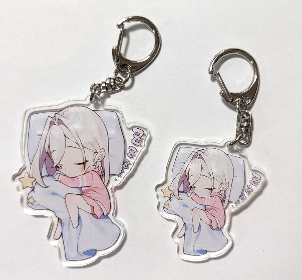 すやすやくるみちゃんアクリルキーホルダー【メスガキ義妹♡負け負け誘惑性活】 少女喫茶 Keytail オリジナルグッズ販売店 Booth
