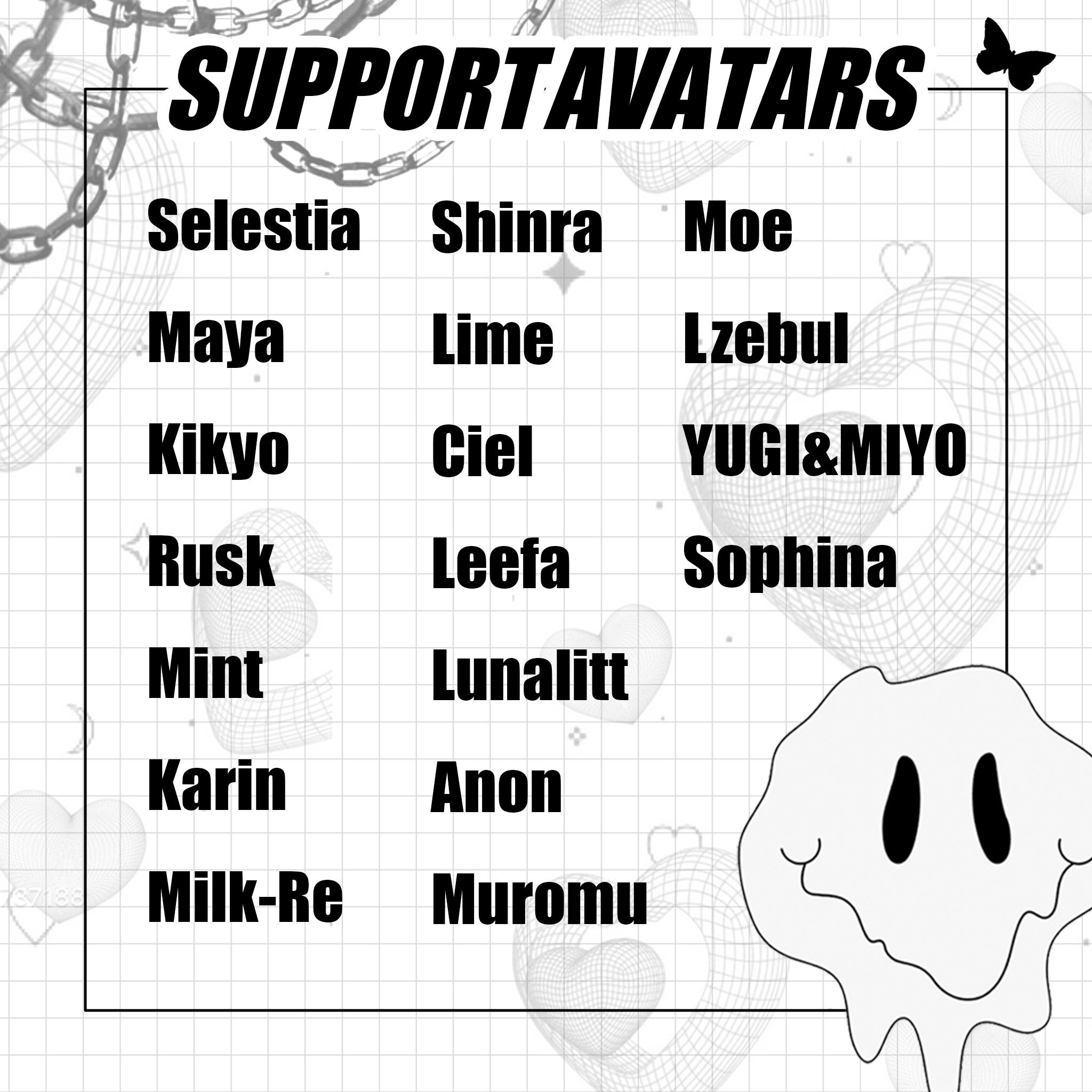 21アバター対応 SUBCAL PUNK CODE - Add+Re:collection - BOOTH