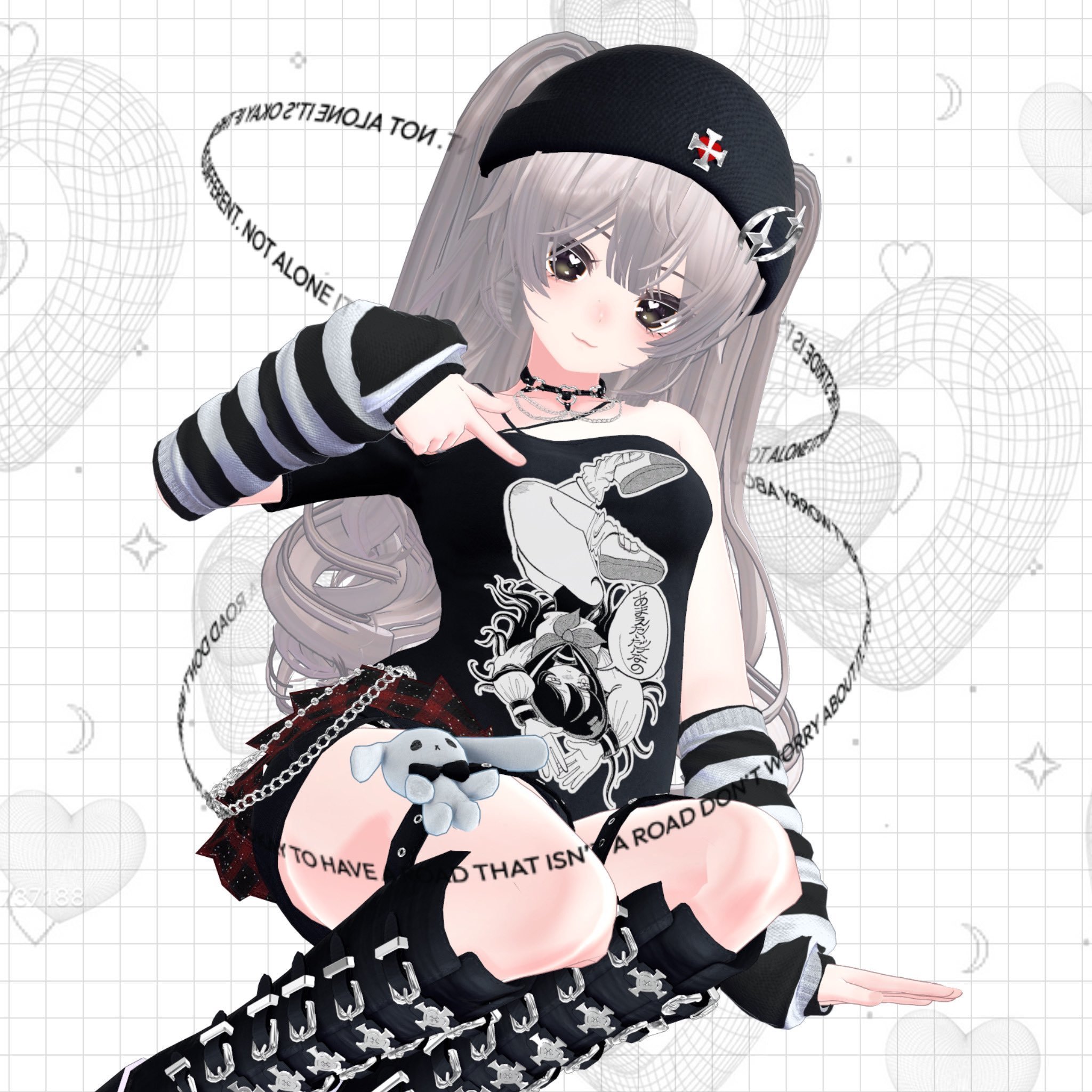 21アバター対応 SUBCAL PUNK CODE - Add+Re:collection - BOOTH