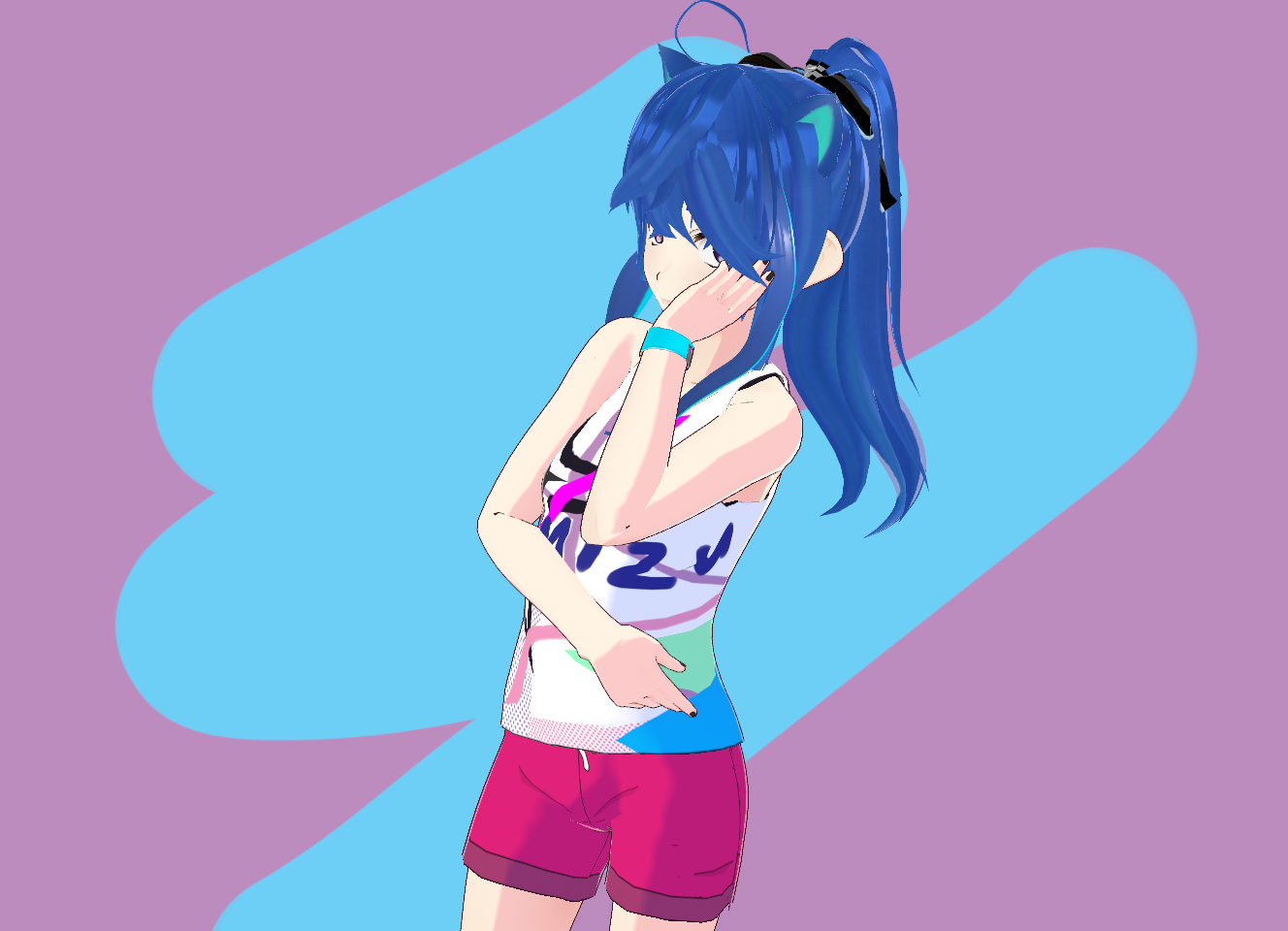 Mizu Vroid Top Texture - Amoeher Workshop [アモエハー工房] - BOOTH