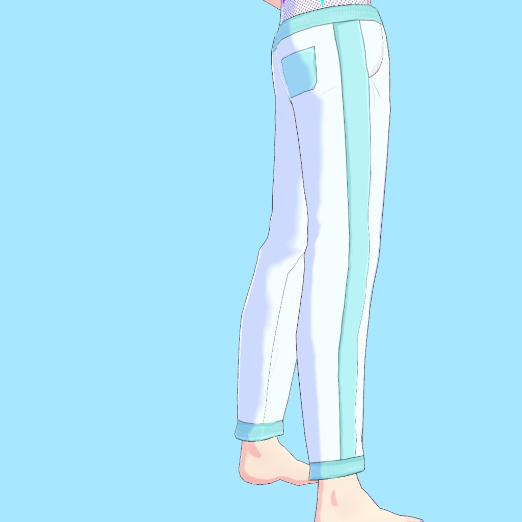 Neko Jacket Pants VRoid Outfit [ネコジャケットパンツ VRoid] - Amoeher Workshop ...