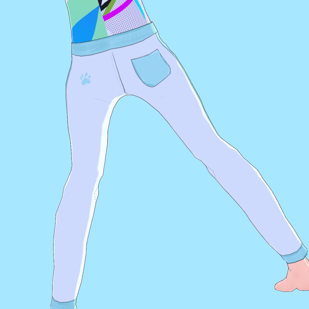 Neko Jacket Pants VRoid Outfit [ネコジャケットパンツ VRoid] - Amoeher Workshop ...