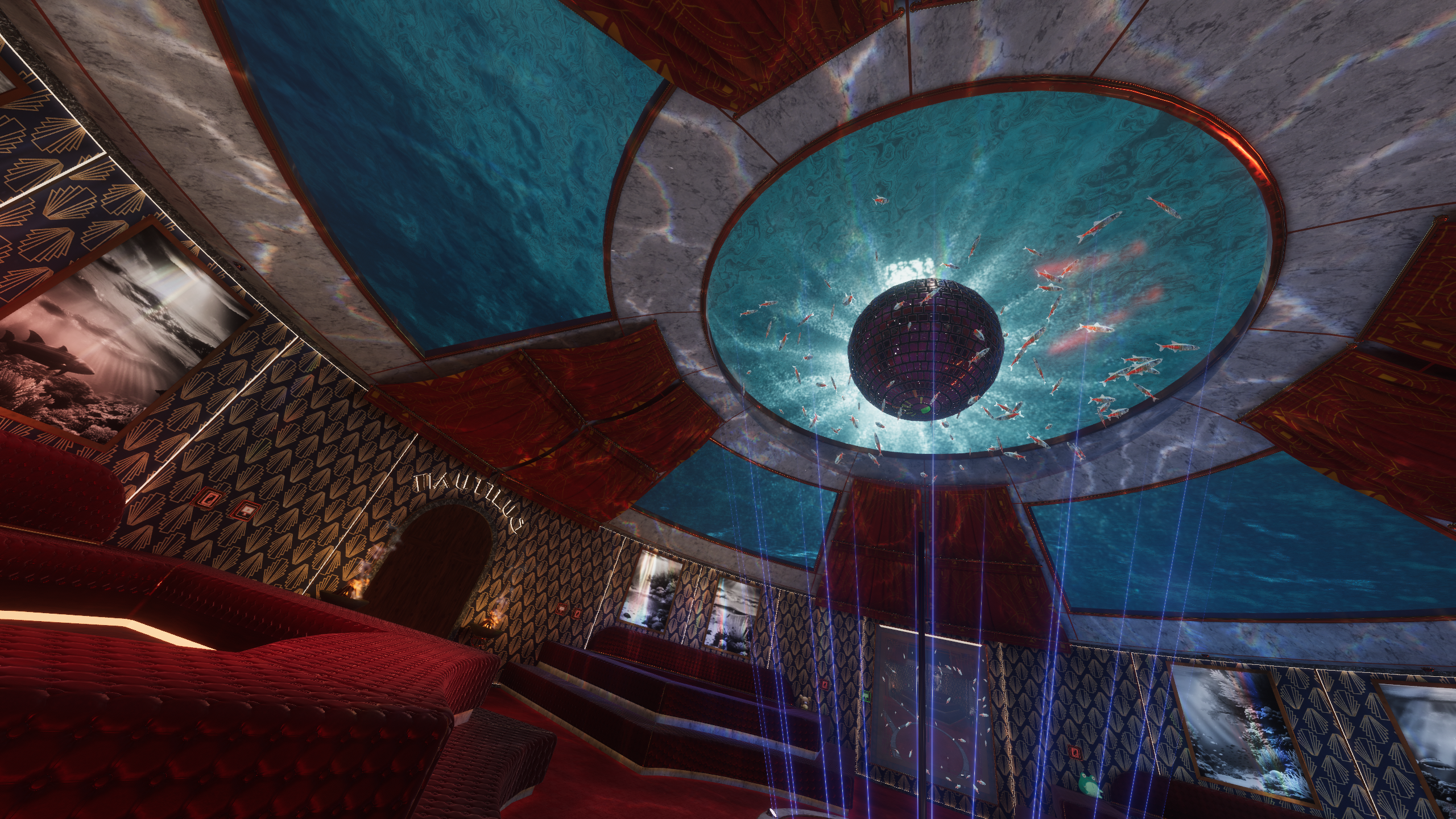 VRChat Party World Prefab - Nautilus - *Tera* - BOOTH