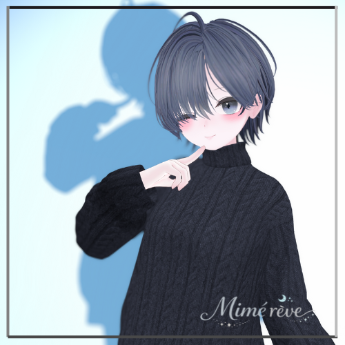 Nuance Cloud Cut 【13アバター対応】VRChat - Mimé rêve - BOOTH