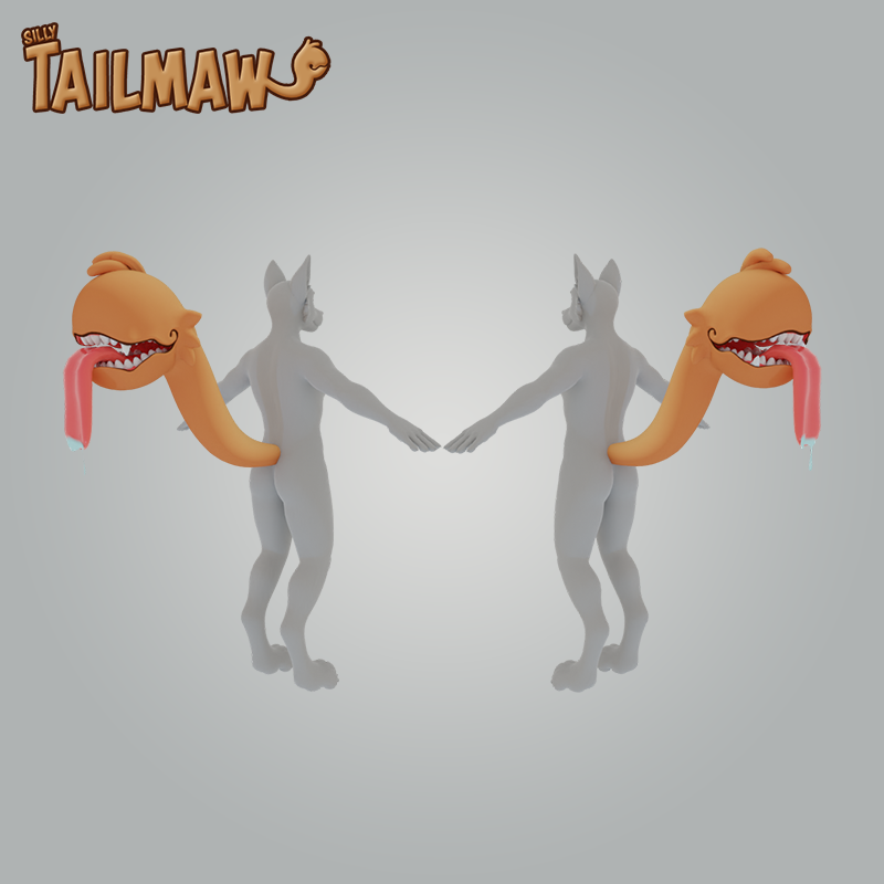 VRChat アバター用の Silly Tailmaw / Silly Tailmaw for VRChat avatars ...
