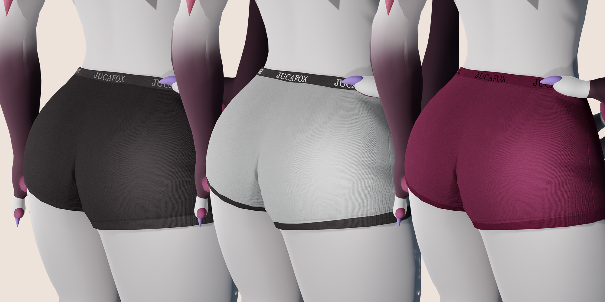 [VRCHAT] Novabeast boxer underwear - JucaFox - BOOTH