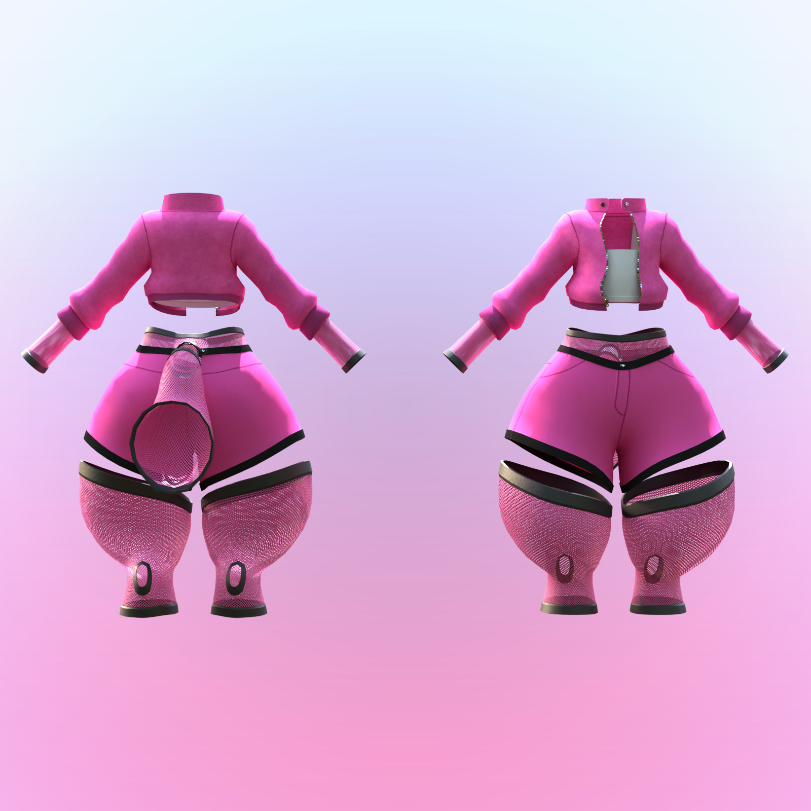 Regulus/Kepler femboy clothing bundle - JucaFox - BOOTH