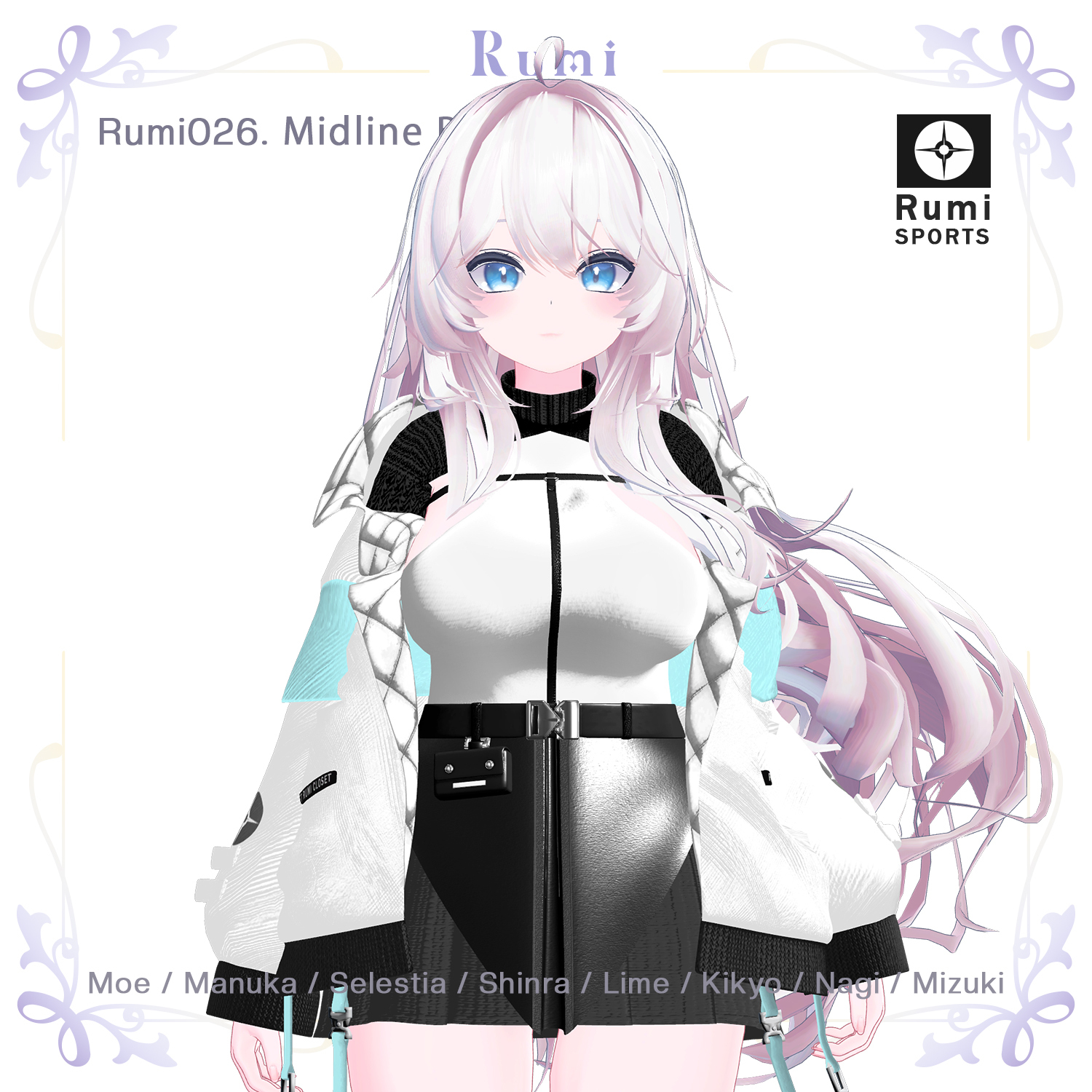 【PB】【8アバター対応】 Midline Bomber 【VRChat想定】 - ルミ - BOOTH