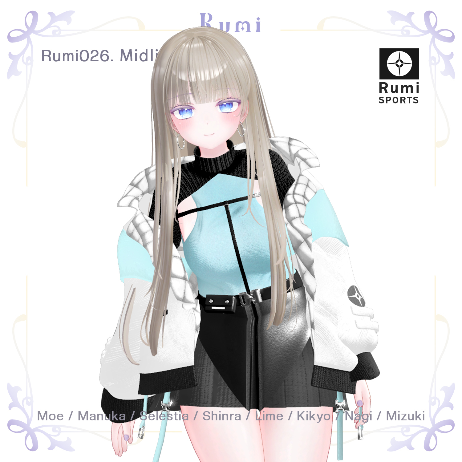 【PB】【8アバター対応】 Midline Bomber 【VRChat想定】 - ルミ - BOOTH