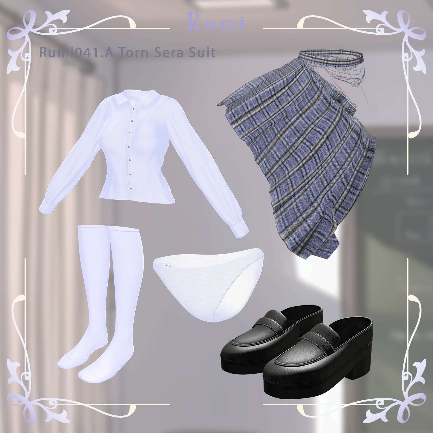 【PB】【4アバター対応】 A Torn Sera Suit 【VRChat想定】 - ルミ - BOOTH