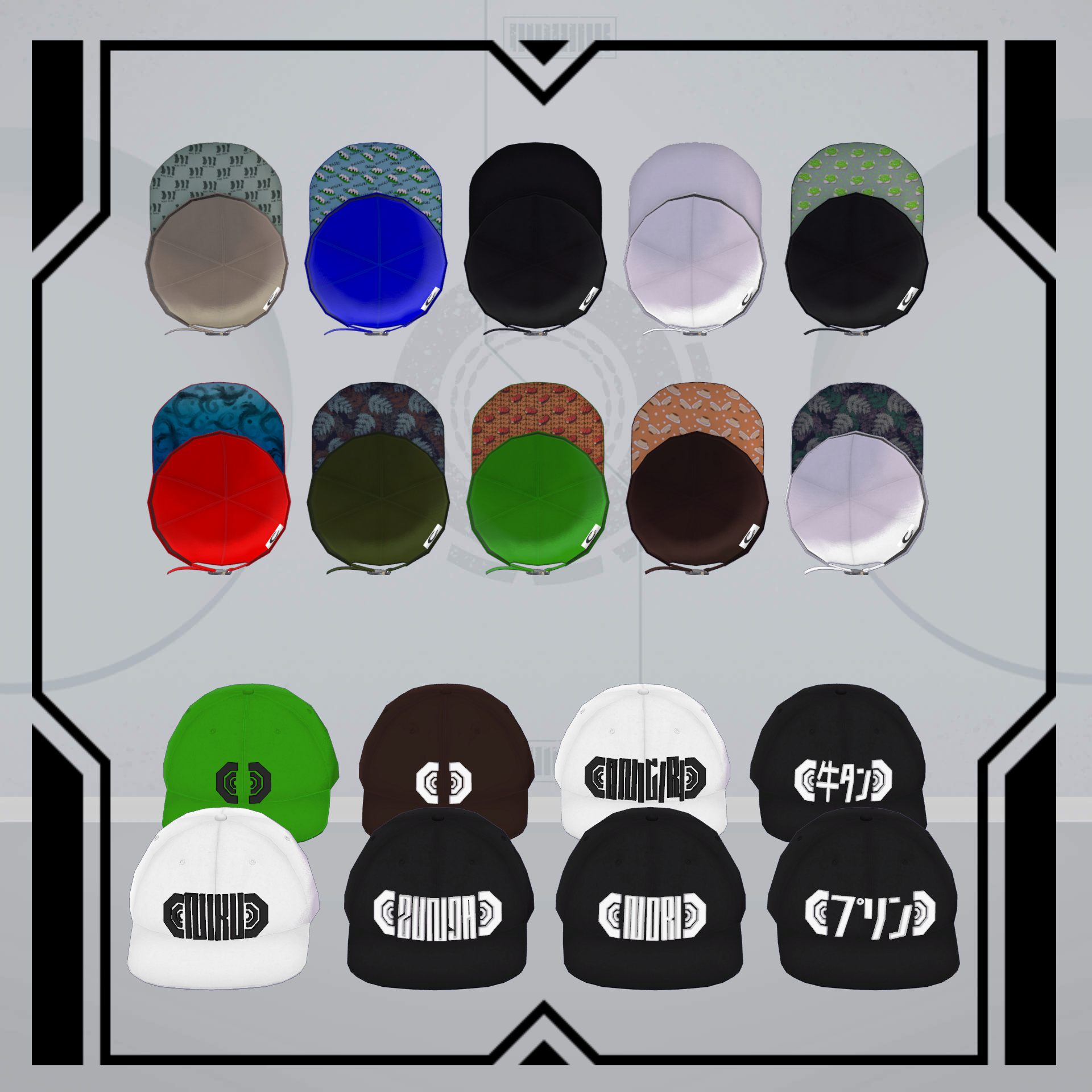 【VRChat想定帽子】NIKU Cap【形調整シェイプキー有り】 - Cosmic Kitty - BOOTH