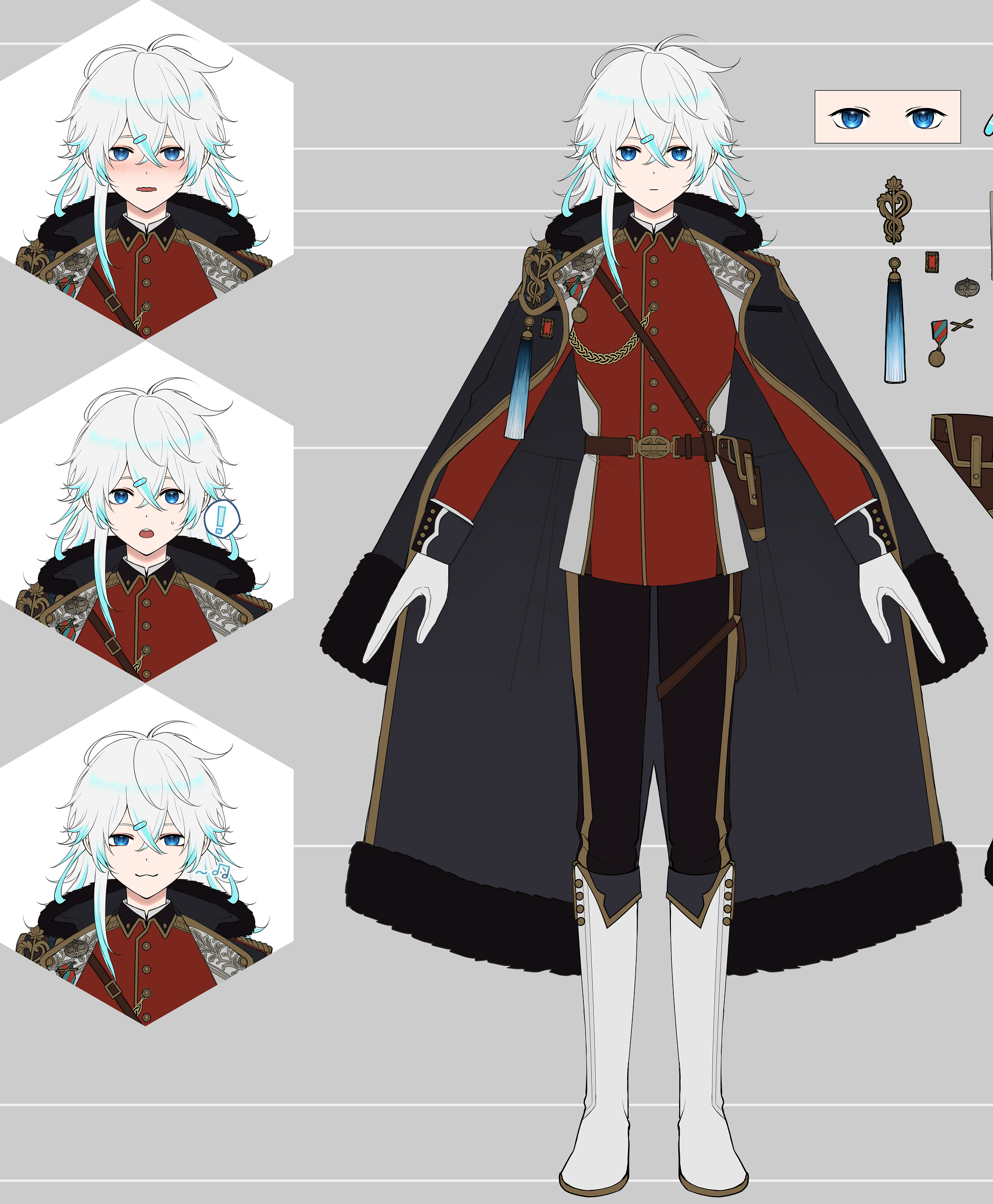 Azur Annora 2DLive Vtuber Model - virtualpulse - BOOTH