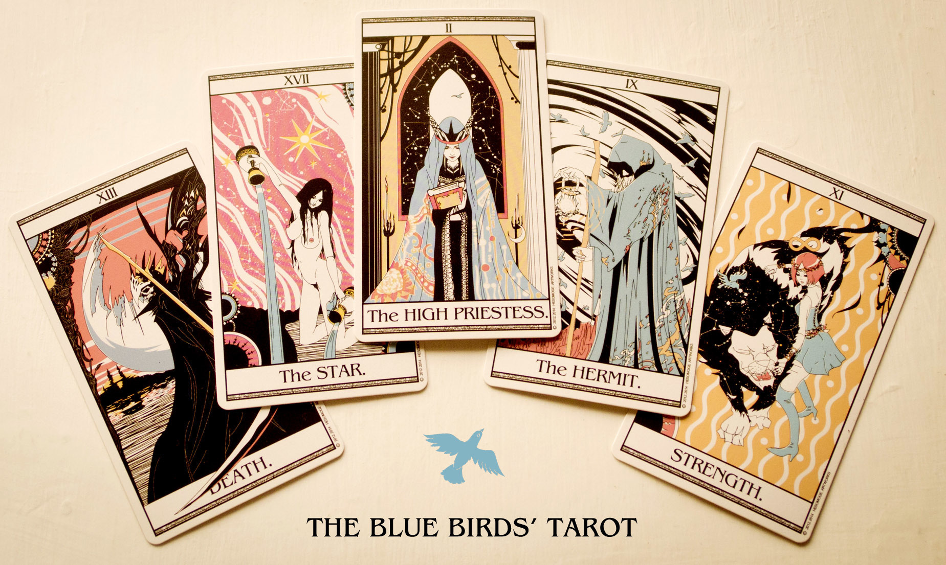 青い鳥のタロット The Blue Birds' Tarot - 最果ての書庫-World's End Archive - BOOTH