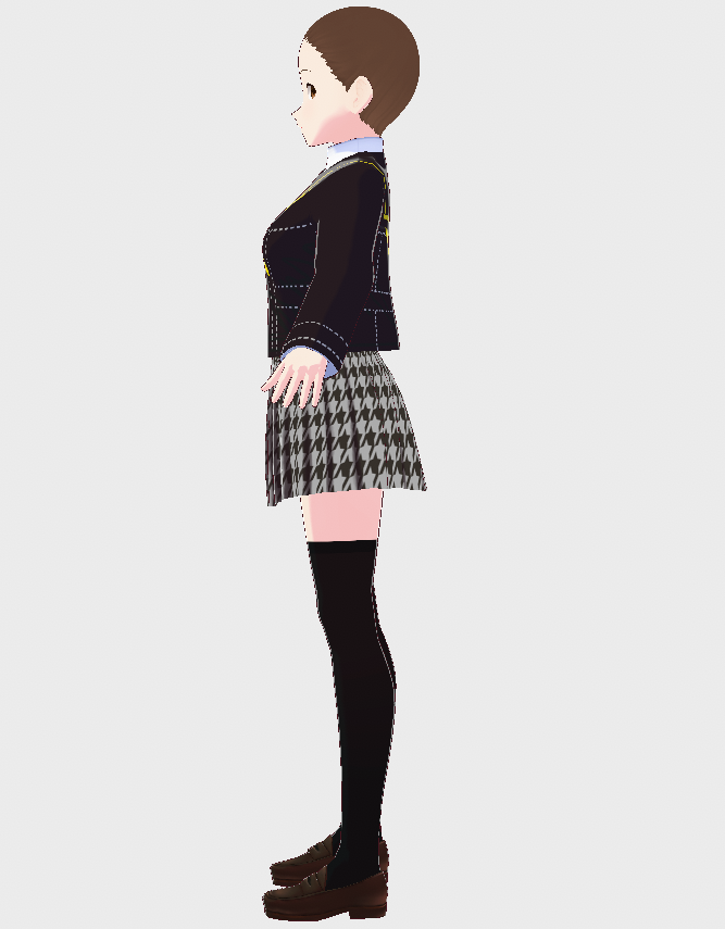 Yasogami High Winter Uniform (F) from Persona 4 - cassierhola - BOOTH