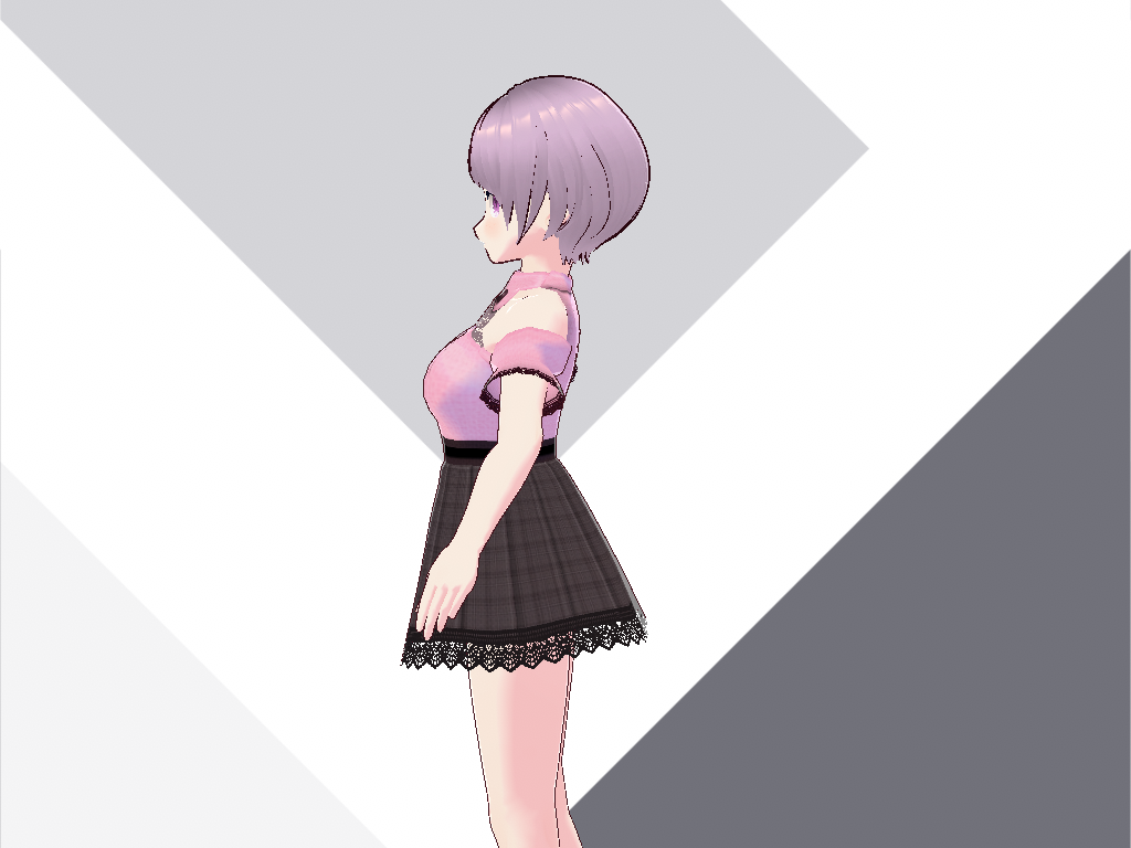 地雷系ワンピース【VRoidテクスチャ】 - mintchoco-vroid - BOOTH