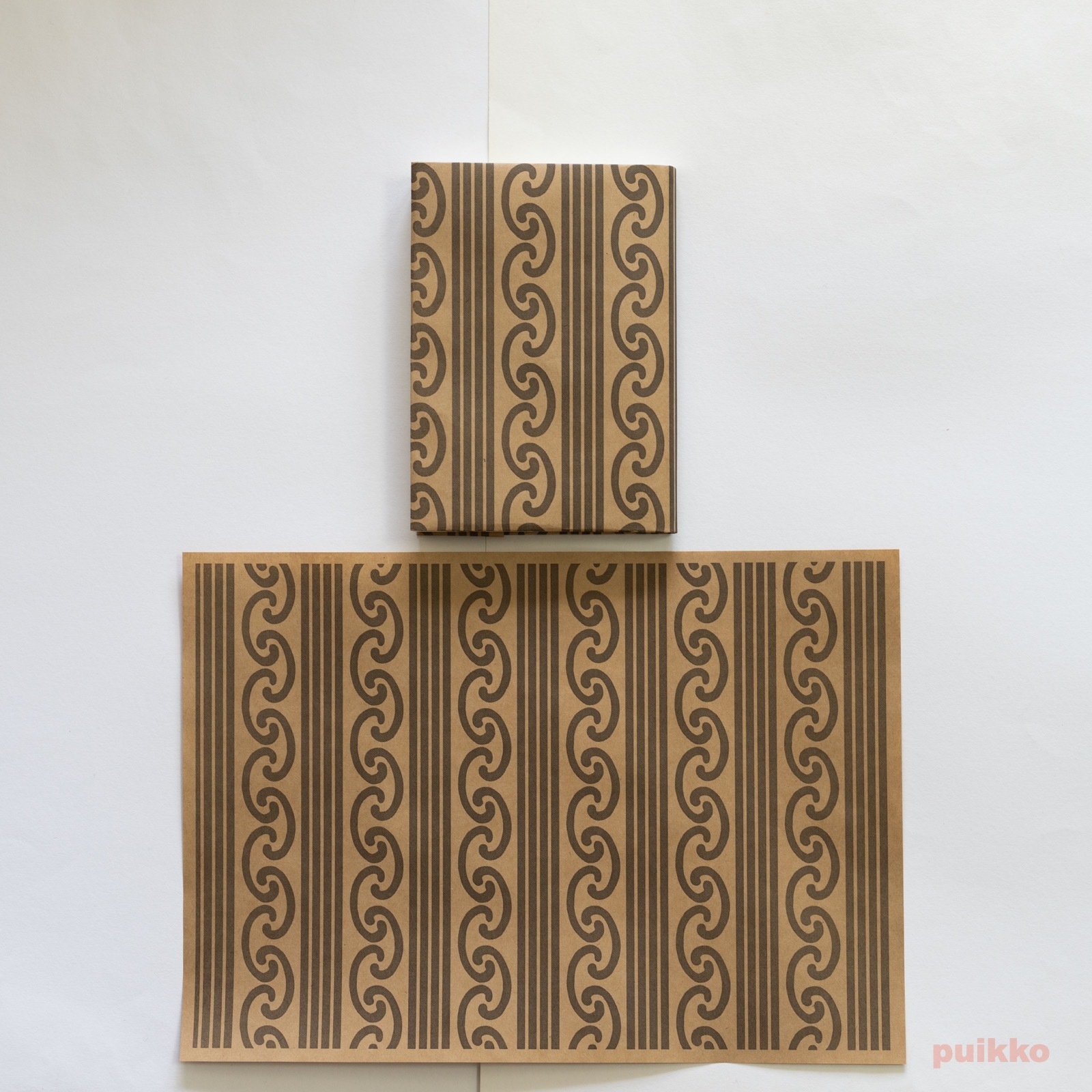 紙製ブックカバー 謎染め（5枚セット） - puikko - BOOTH