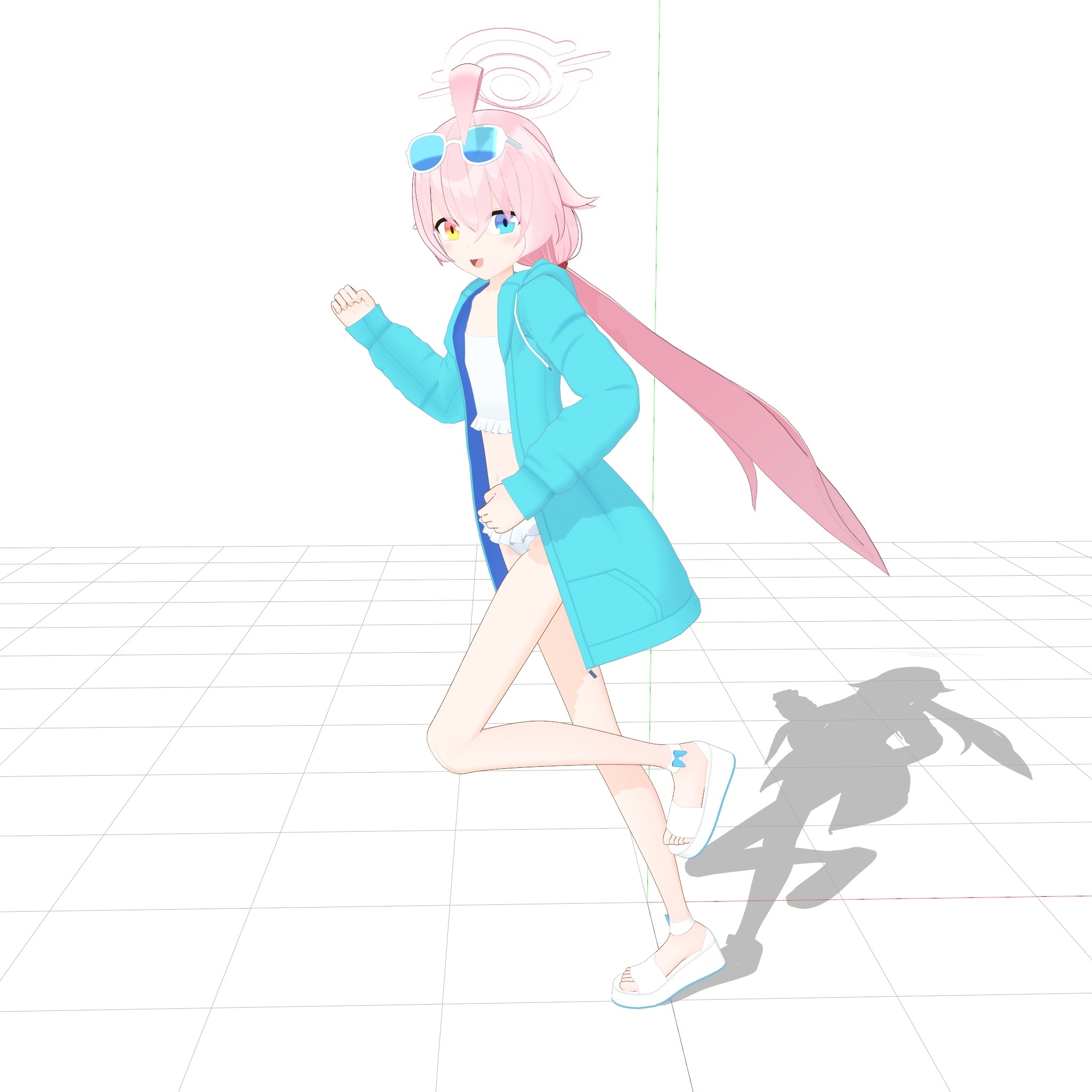 【ブルアカVRChat&MMD】ホシノver20250924 - zero3d - BOOTH