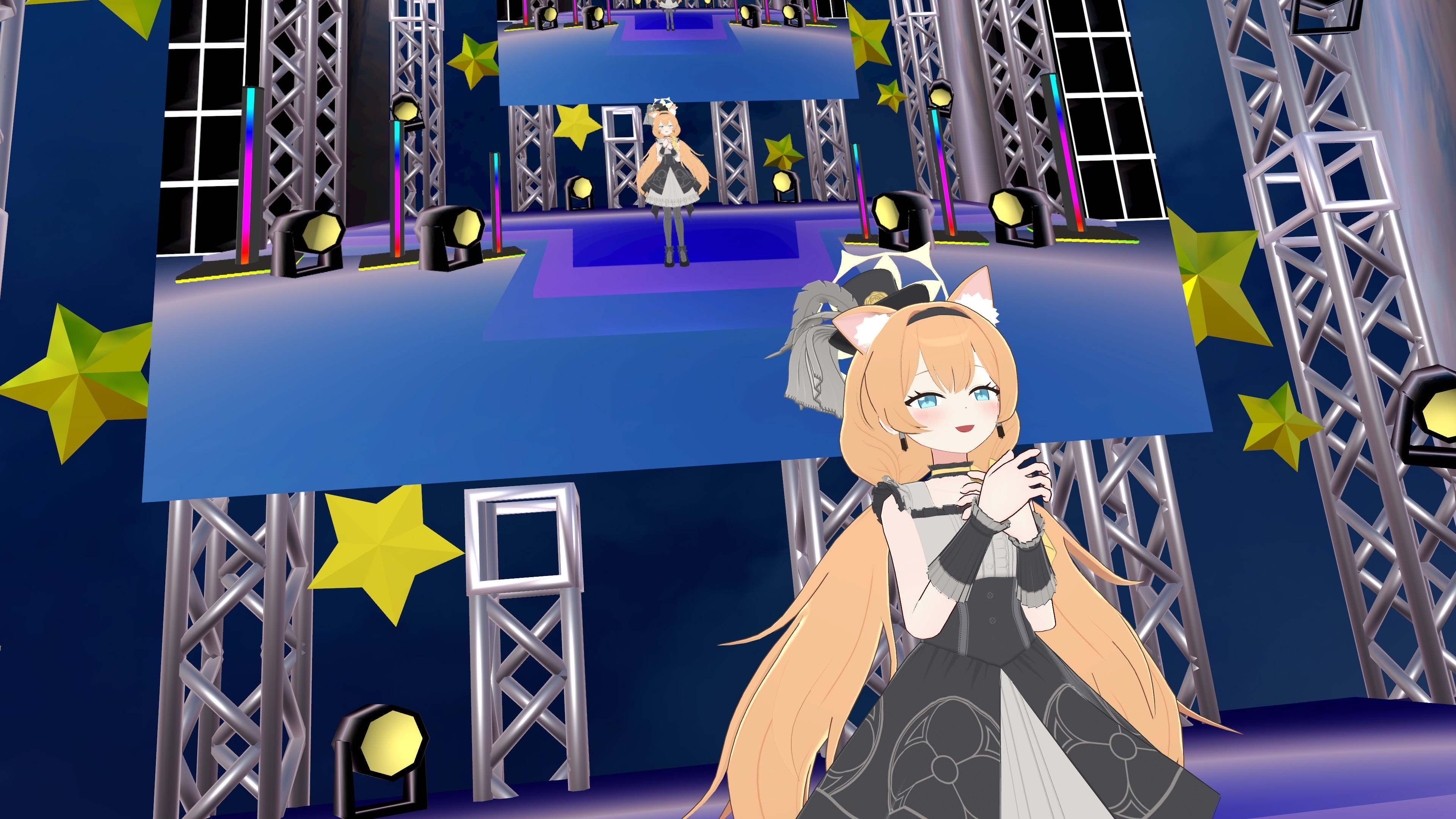 【ブルアカVRChat&MMD】アイドルマリー - zero3d - BOOTH