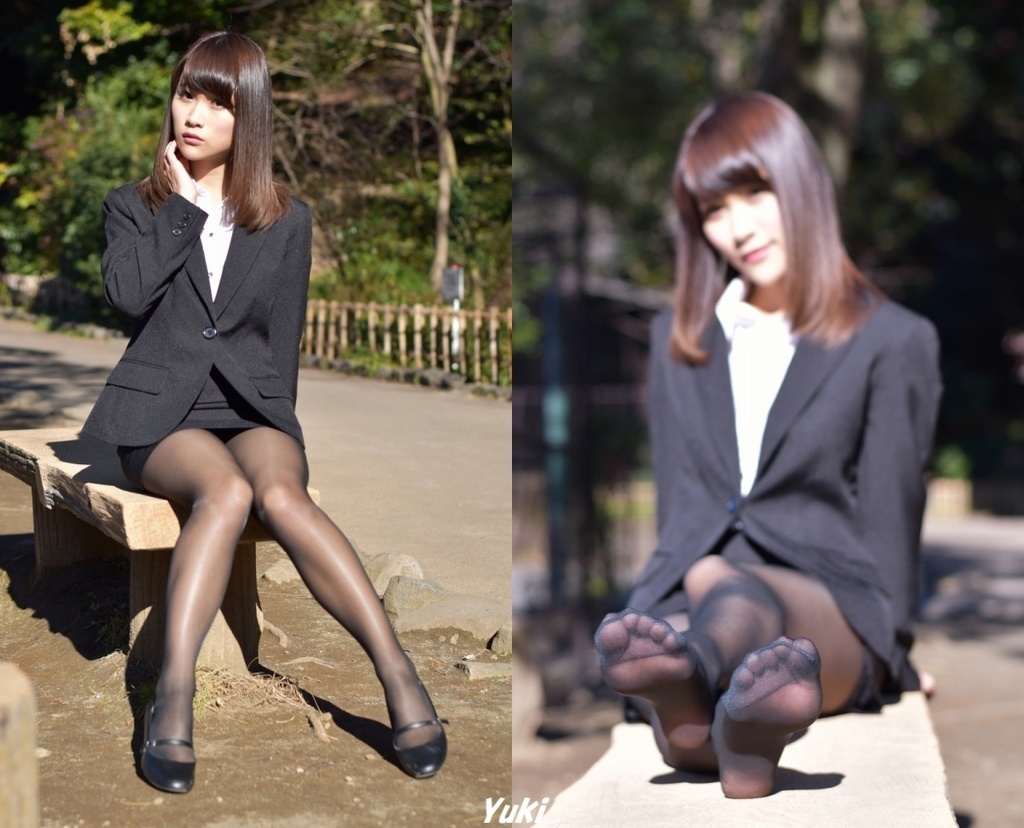 【DL限定】リクルートスーツ＋黒ストッキング／Yuki - CosLux - BOOTH