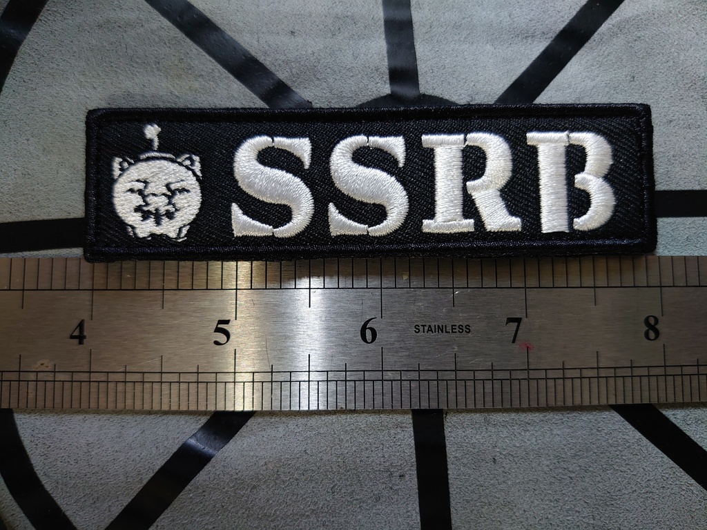 Rectangular Patch HOLOLIVE 5th " SSRB " Patch - 丘比重工QBHeavyindustry - BOOTH