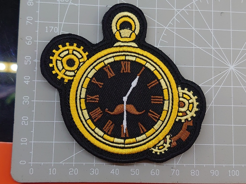 Patch HoloLiveEN Mascot " Pocket Watch " - Watson Amelia - 丘比重工 ...