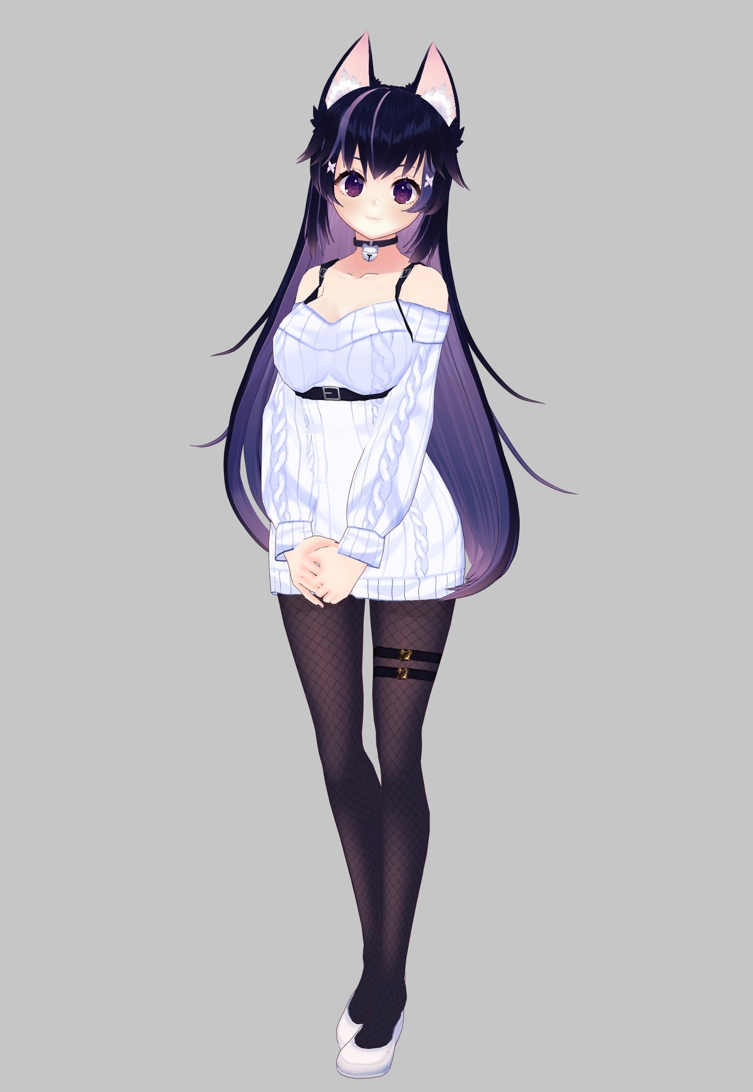 [Vroid] Autumn Long Sweater - rezosempai - BOOTH