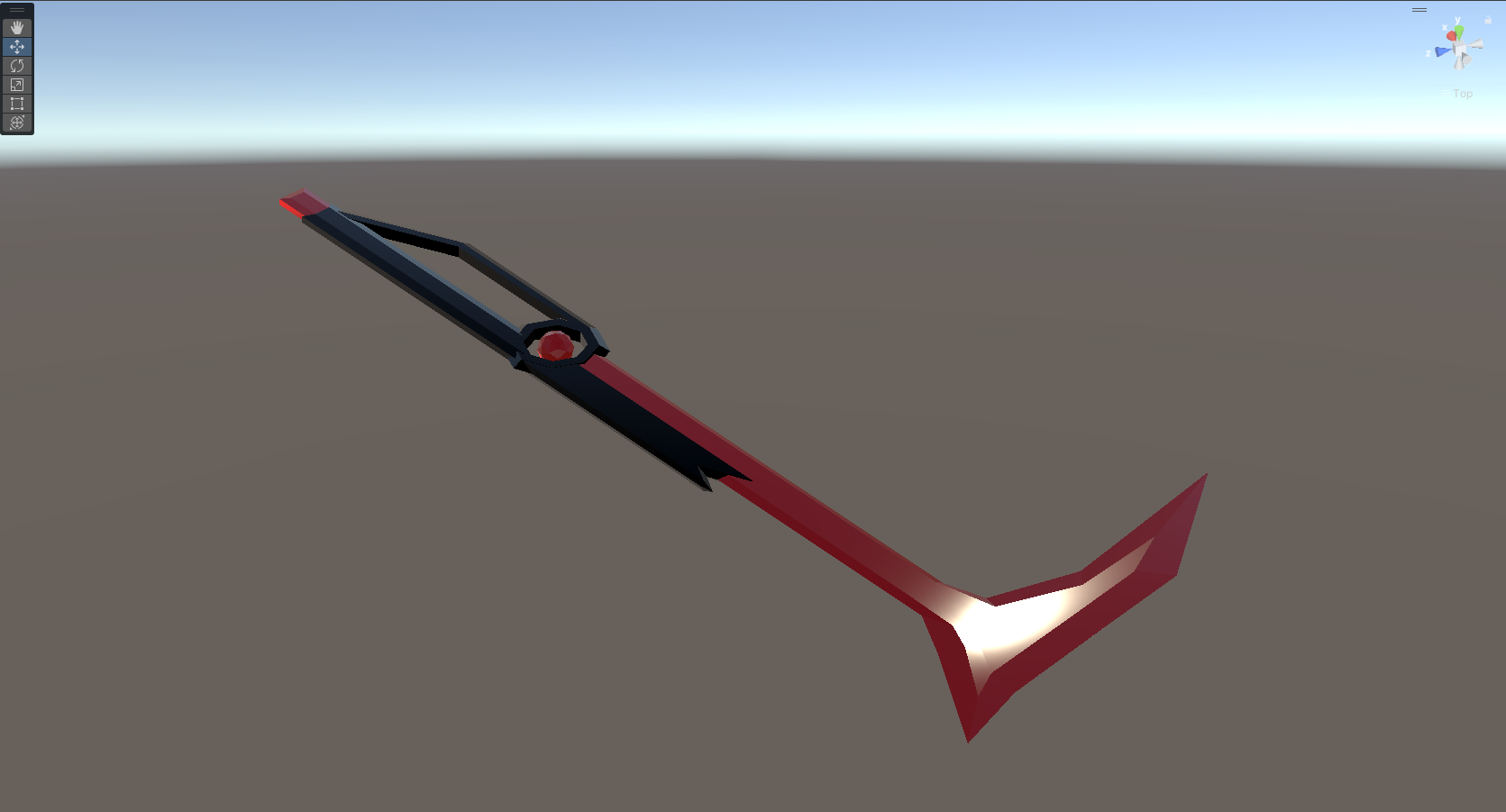 Obsidian born (Sickle) - VRChat - Crystal Valley Forge - BOOTH