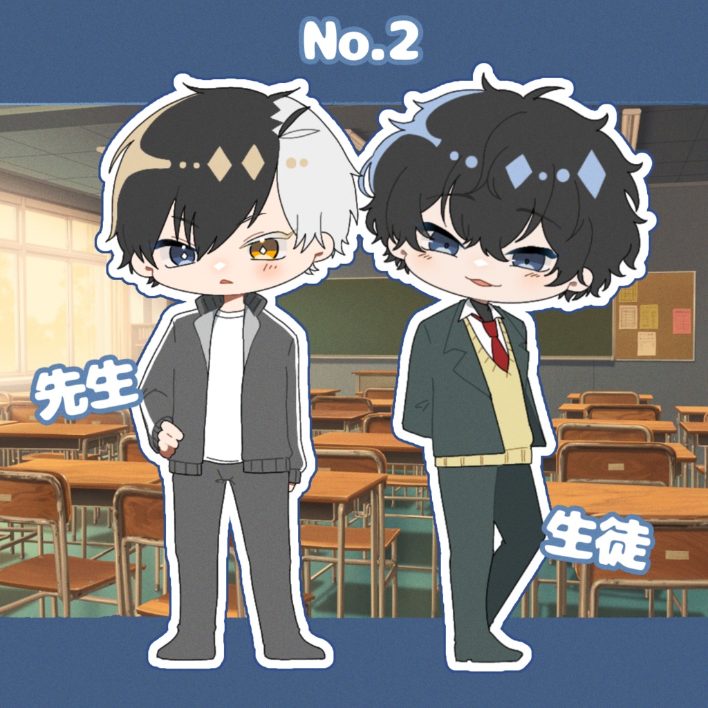 やまさく教師ぱろアクスタNo.2 - tio-miya - BOOTH