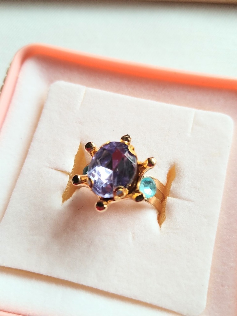 クラウンリング ツイステイメージ リング - 愛してピーポー - BOOTH