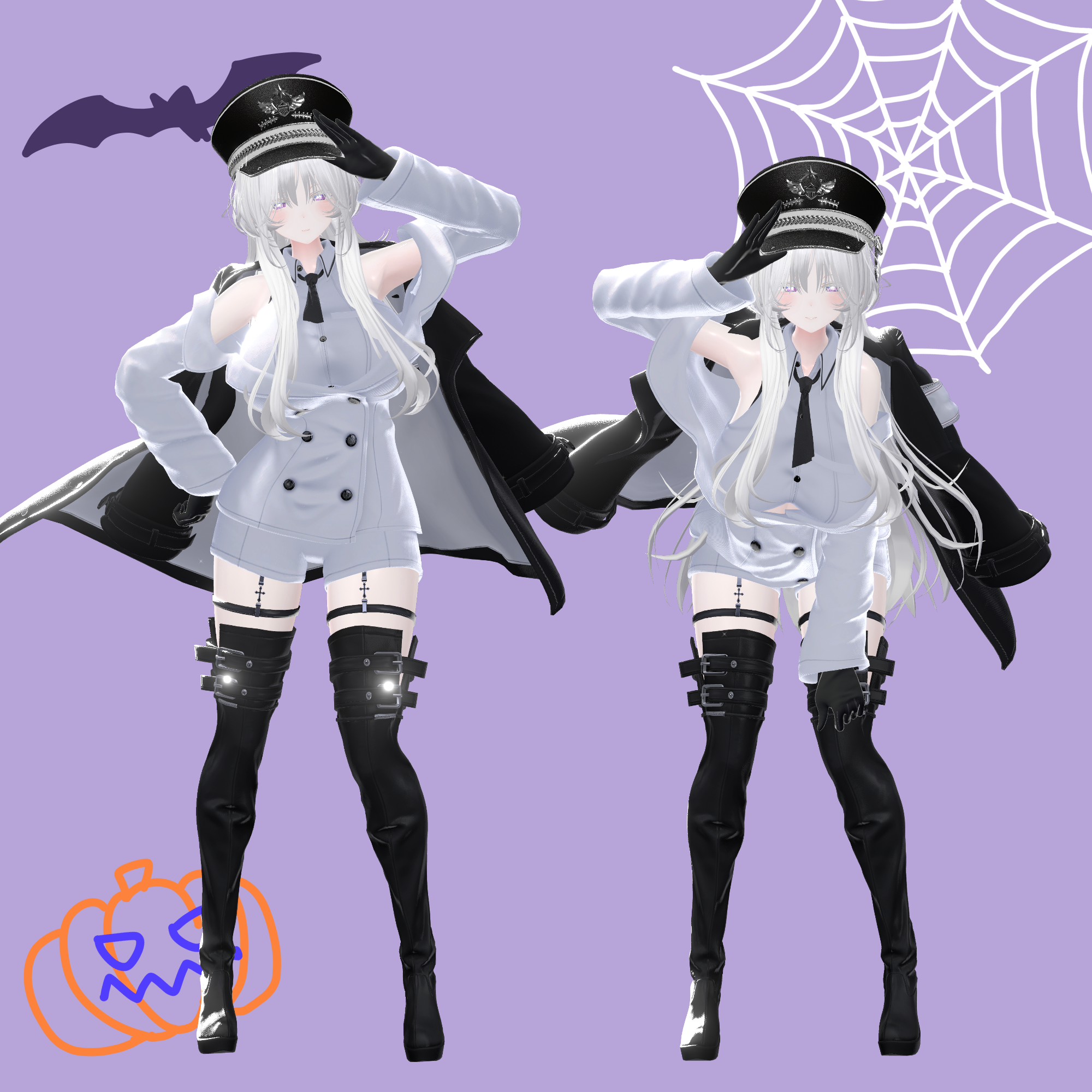 【無料】TKN POSE Halloween【VRChat】 - かたかなの屋 - BOOTH