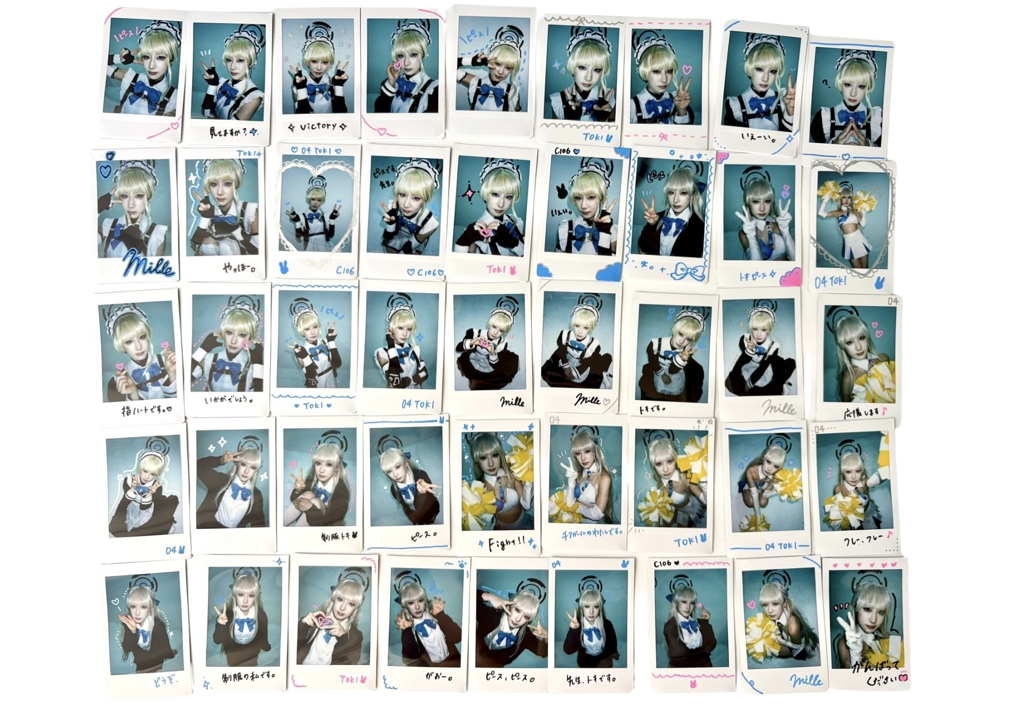 【C106チェキセット】A day with Toki - 院瀬見ミル - BOOTH