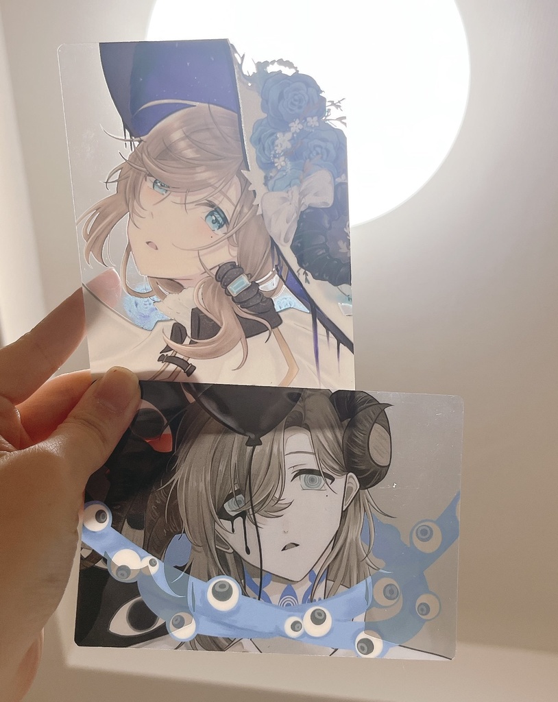 ChroNoiRクリアポストカードセット - Moon Drops - BOOTH