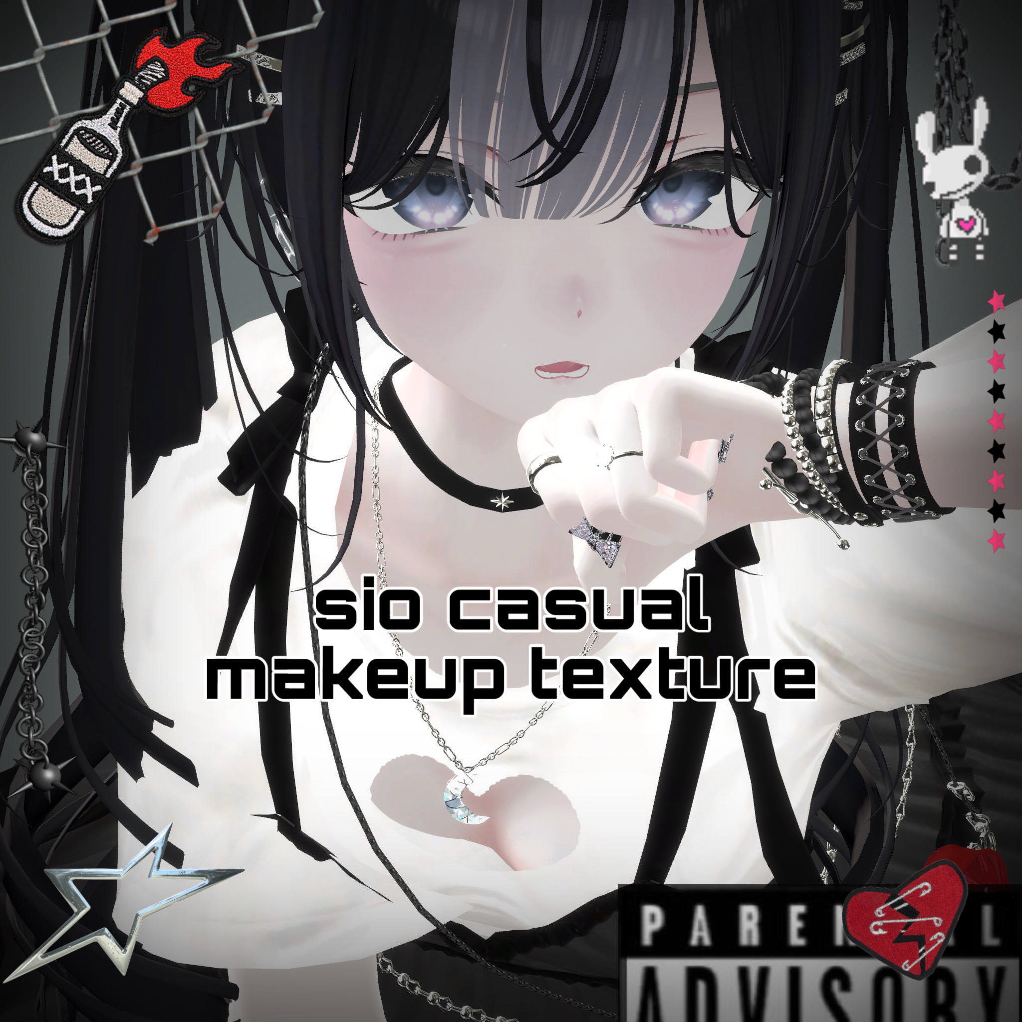 【Sio/しお】casual makeup&body texture☻ - Fickle girl SYND - BOOTH