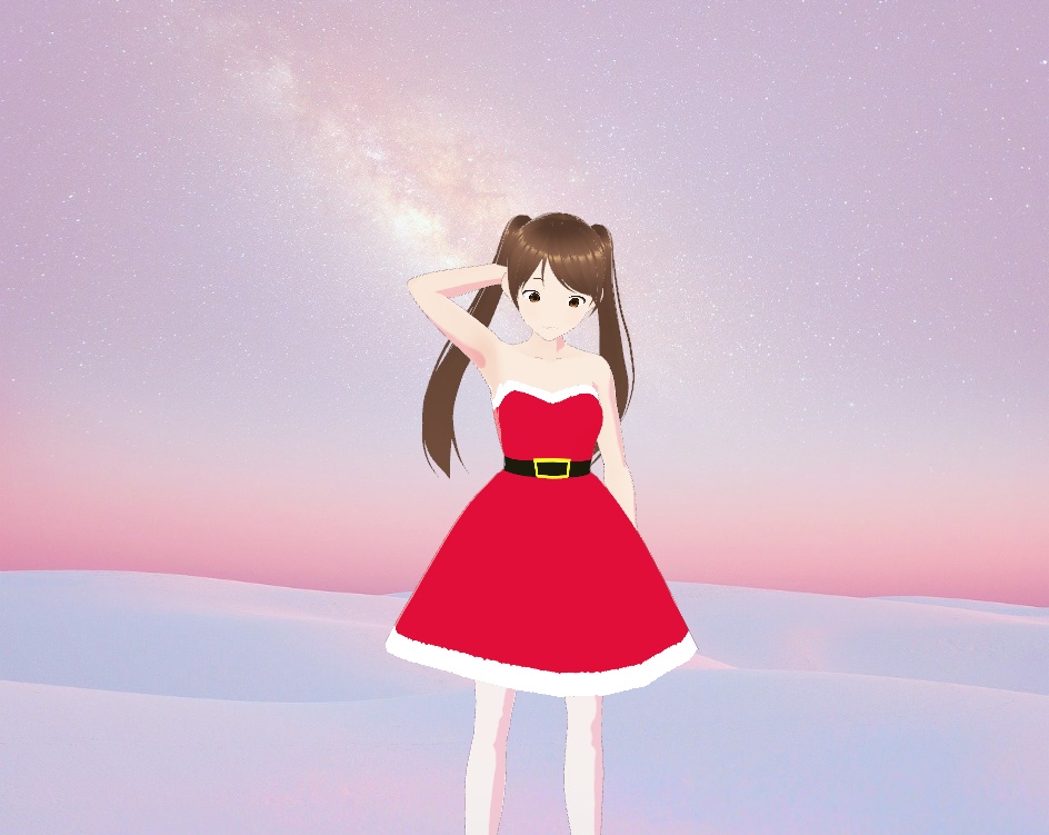 VDroid Santa Dress - watercat - BOOTH