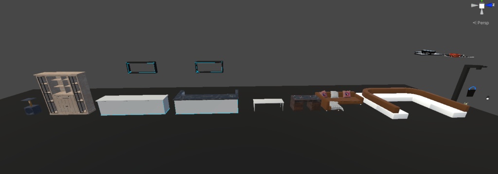 Furniture pack for vrchat - beyguette - BOOTH