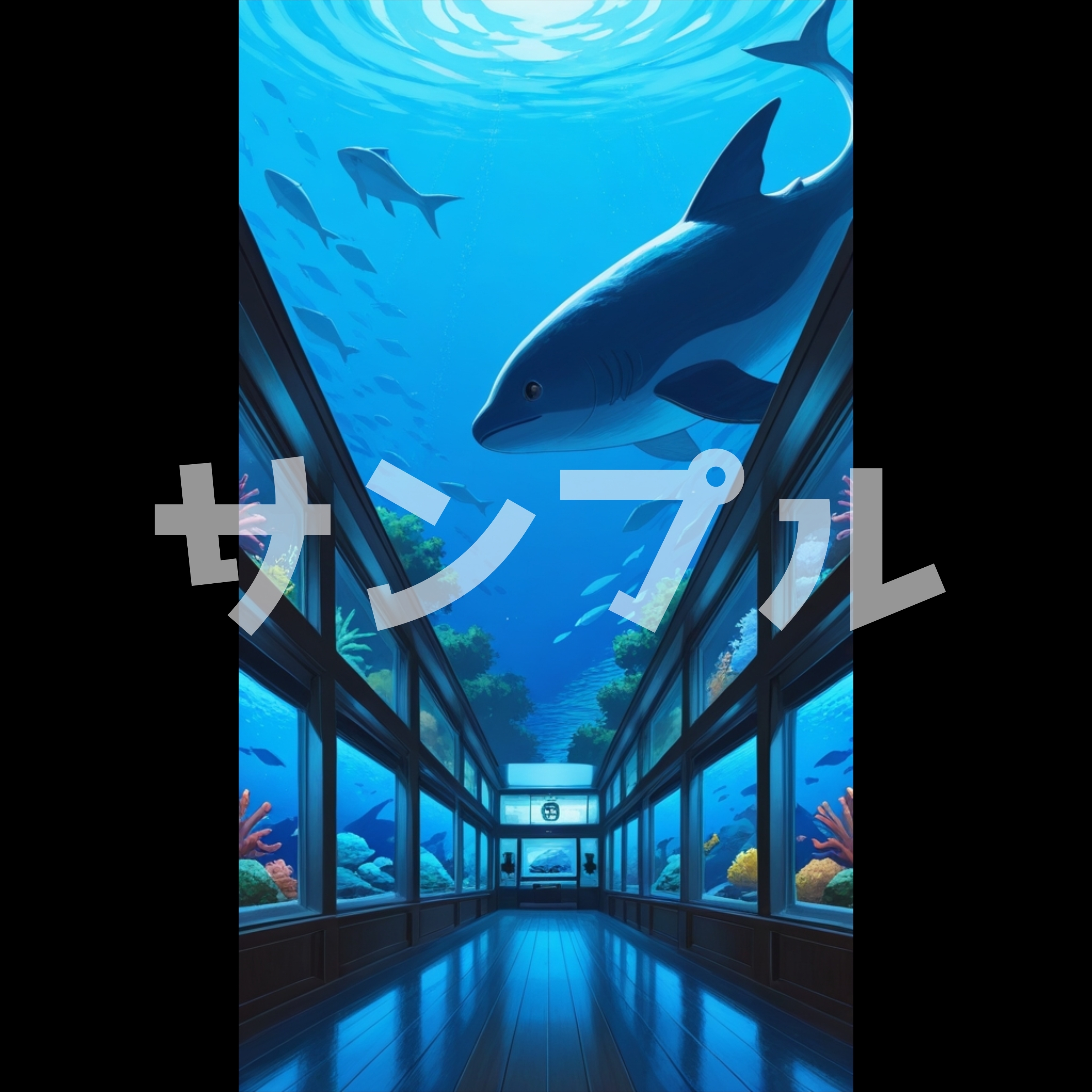 【4K配信素材】リアル×幻想的なアクアリウム背景素材｜VTuber・配信者向け縦横対応！BGM付き🎵 - StreamBox（ストリームボックス） - BOOTH