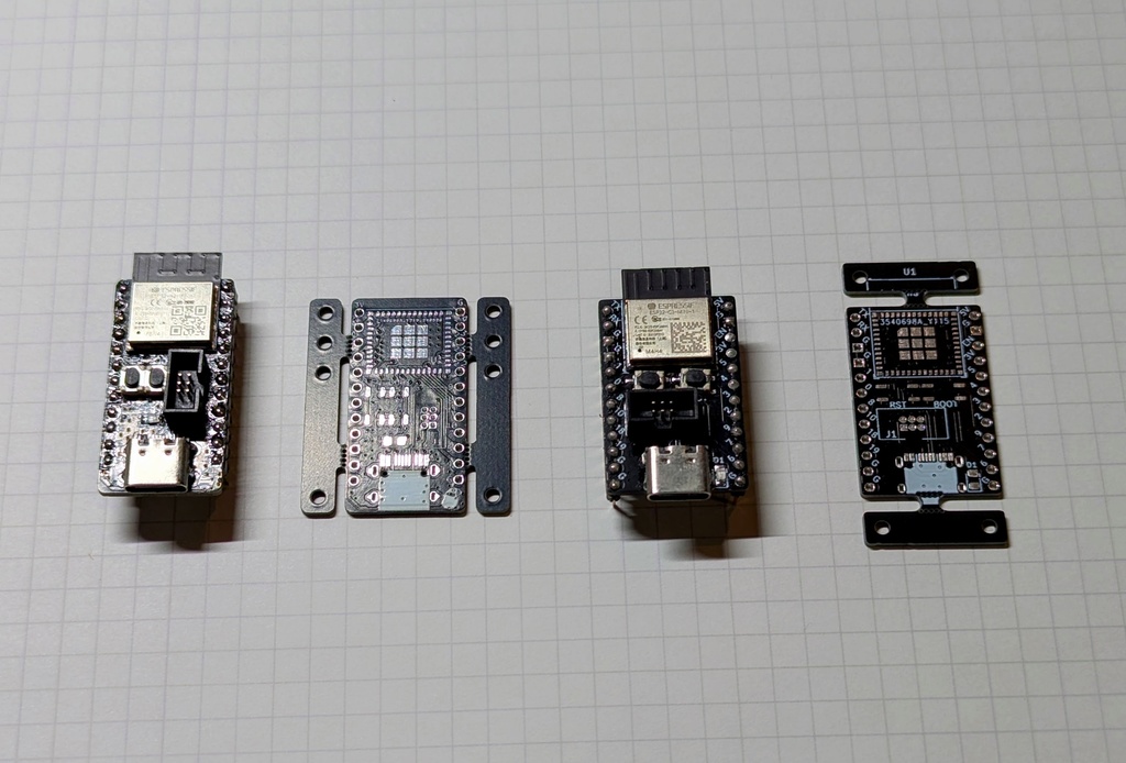 ESP32-C3-MINI-1 ステンシル（＆開発ボードキット） [74TH-G019] - 74th Books & Gadgets - BOOTH