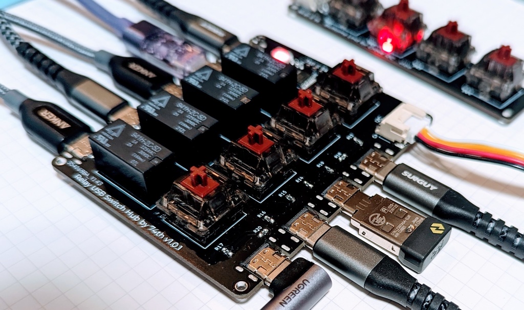 Relay Switch USB 2.0 4-Ports Hub Kit(¥2,500) [74TH-G030] - 74th Books ...