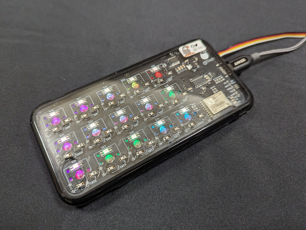 SparrowTV自作キーボードマクロパッドキット(¥4,000-)[74TH-G032] - 74th Books & Gadgets ...