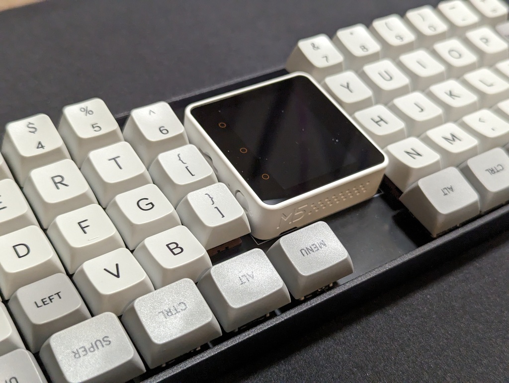 SparrowDial : M5StackCore2、M5Dialをトラックパッドとして搭載可能なGH60互換ケース対応自作キーボードキット[74TH-G040] - 74th Books ...