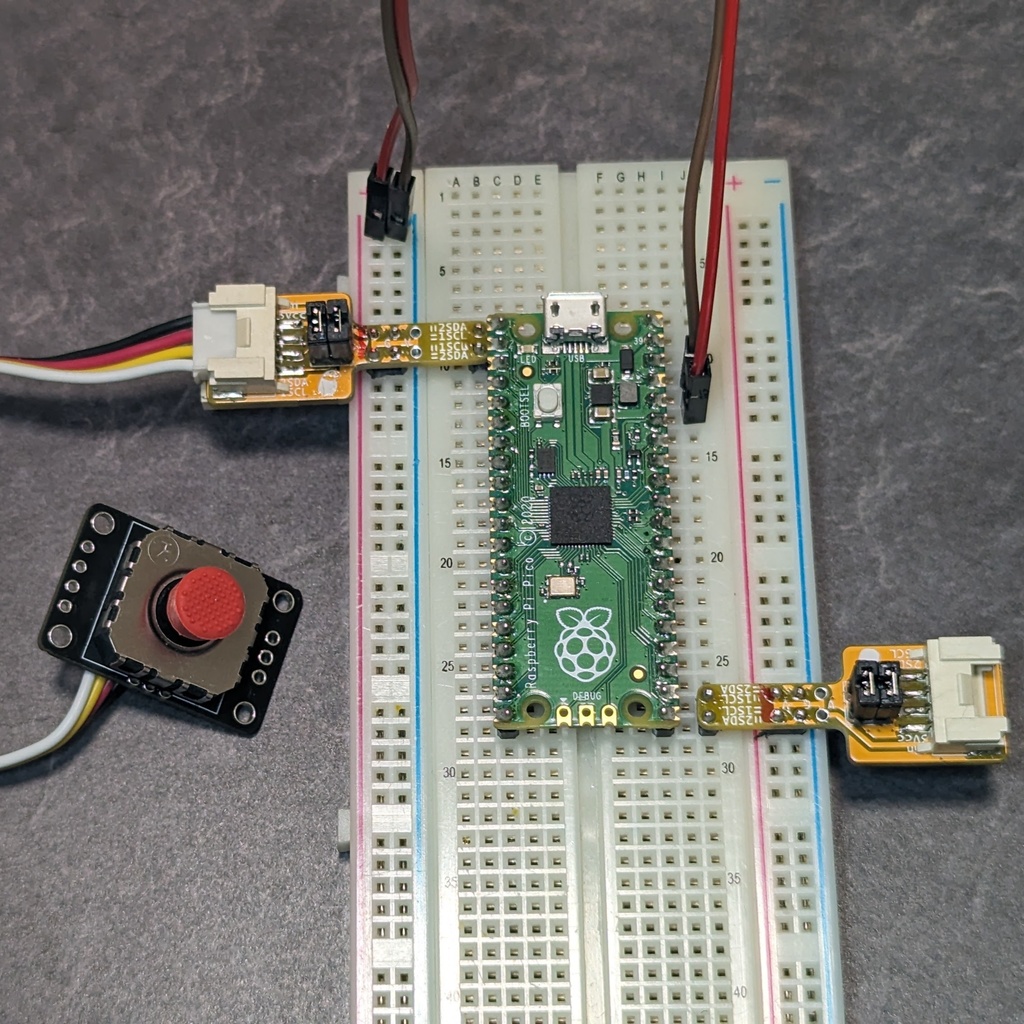 Grove/Qwiicブレッドボードブリッジアダプタキット[74TH-G048] - 74th Books & Gadgets - BOOTH