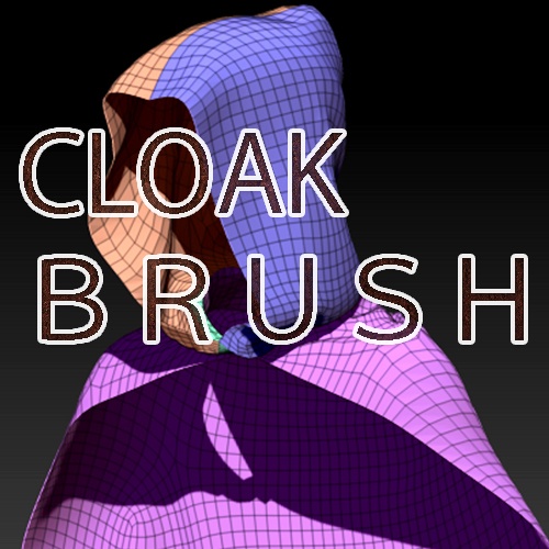 マントとフードIMMブラシ(for Zbrush) - yogdyr - BOOTH
