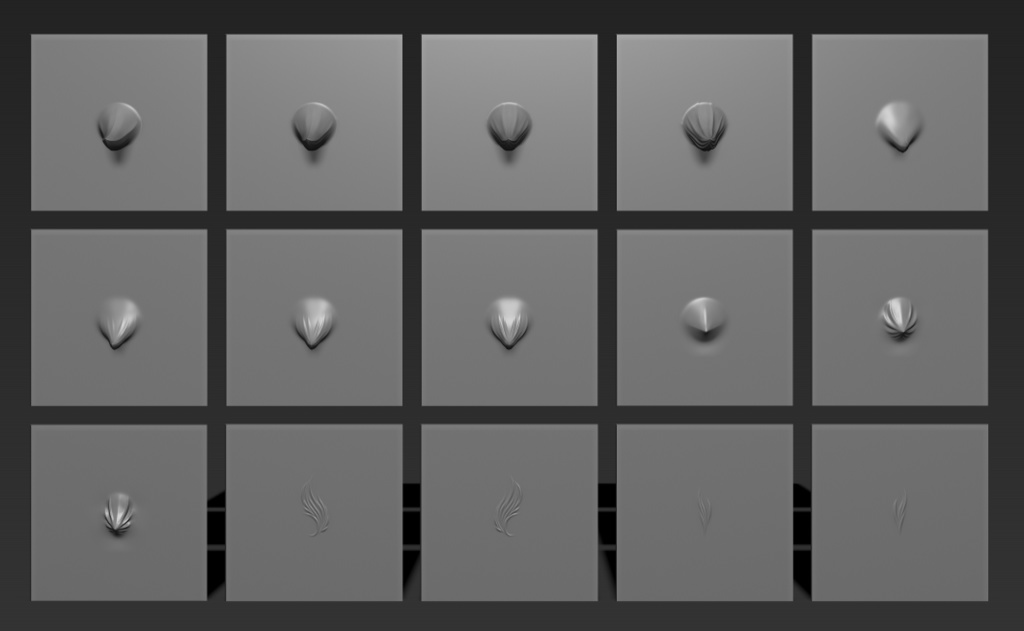 Zbrush用ファーブラシ バージョン3 - yogdyr - BOOTH