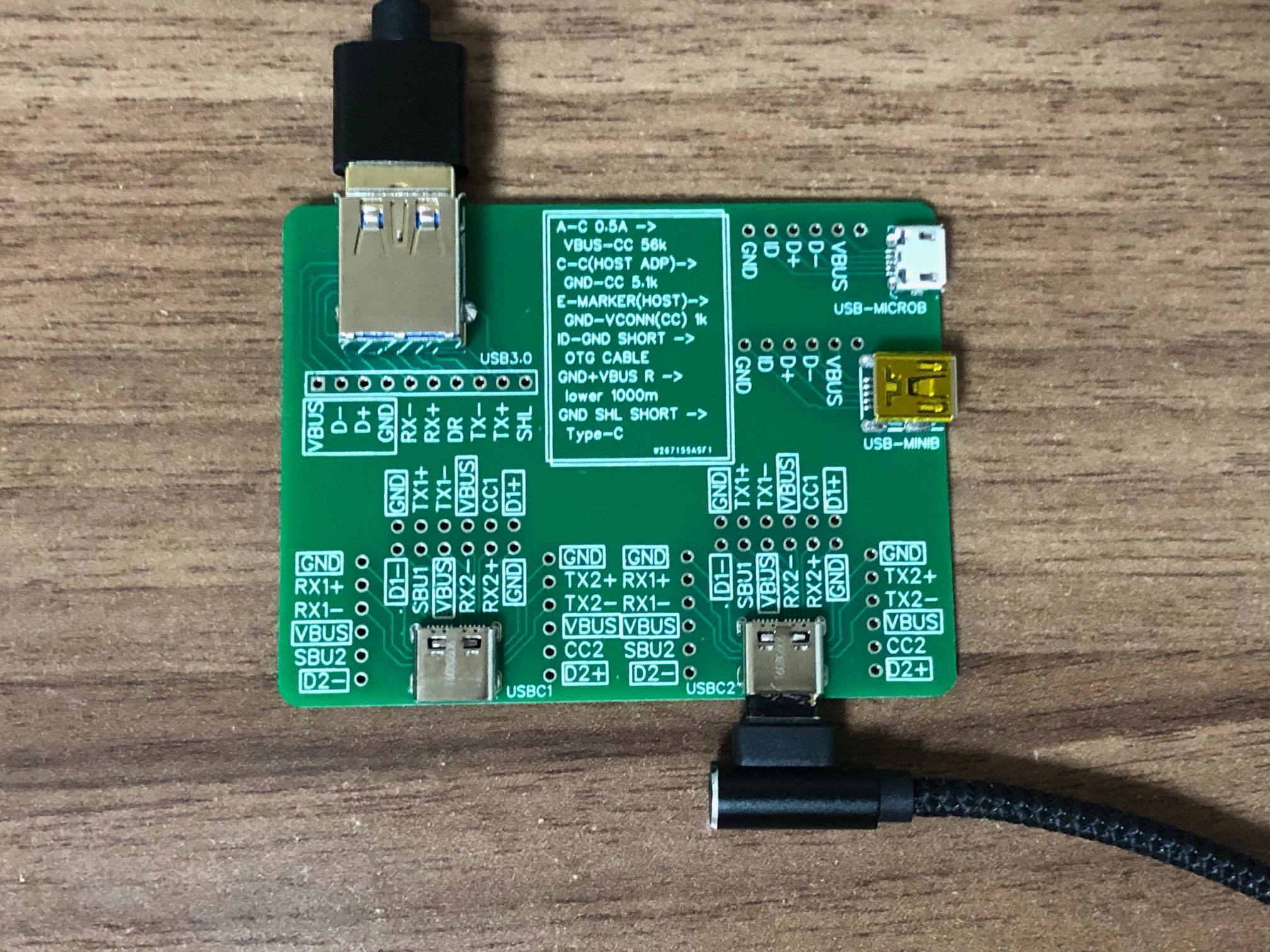 USB Cable ＆ Connector Checker（要テスター）実装済み基板 rev.1 匿名配送版 - t-miyajima - BOOTH