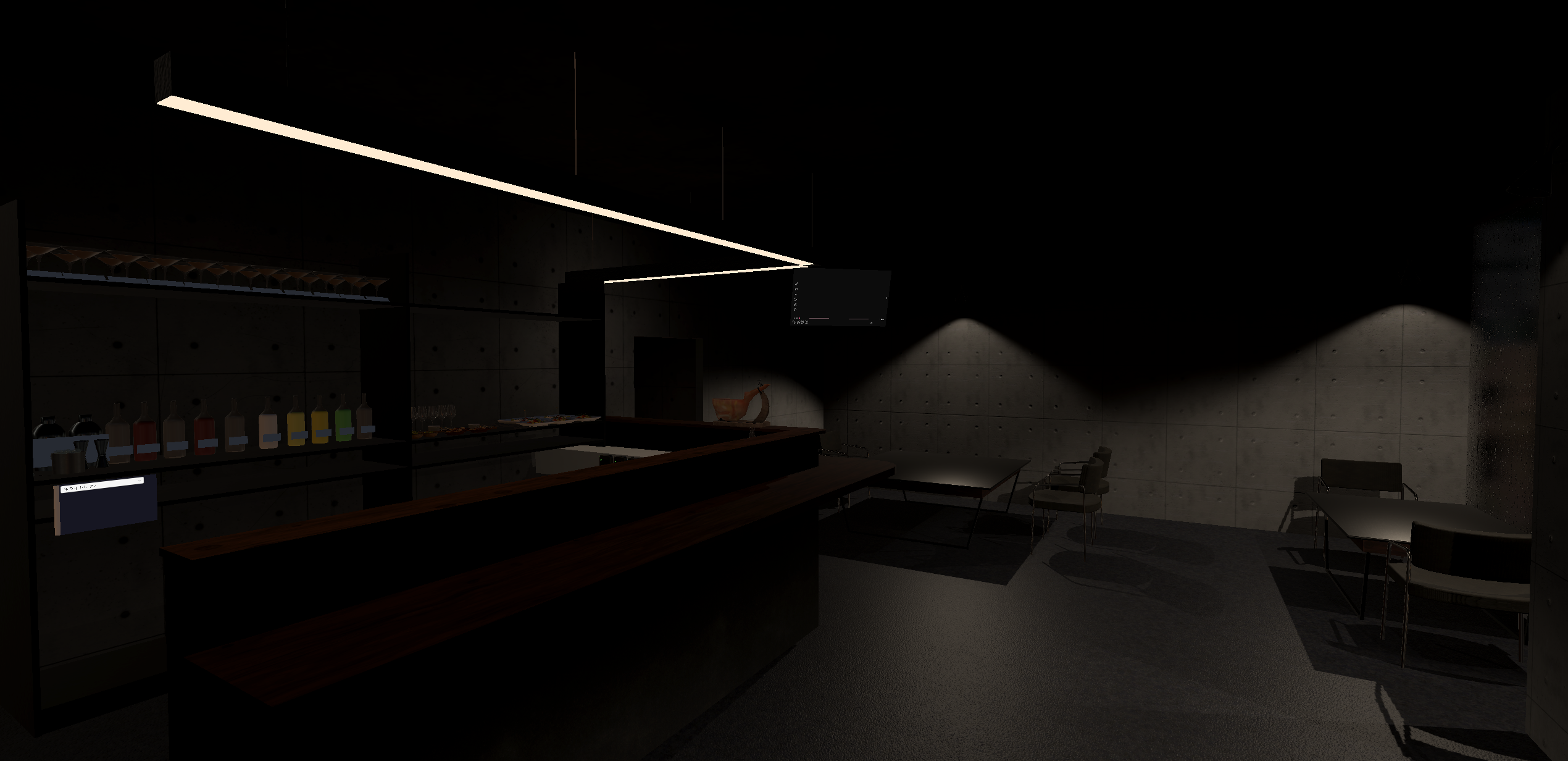 無料【VRC向けワールド】 モダンなbar.001 - dwb - BOOTH