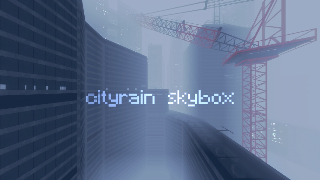 【Skybox】cityrain - ozen0817 - BOOTH