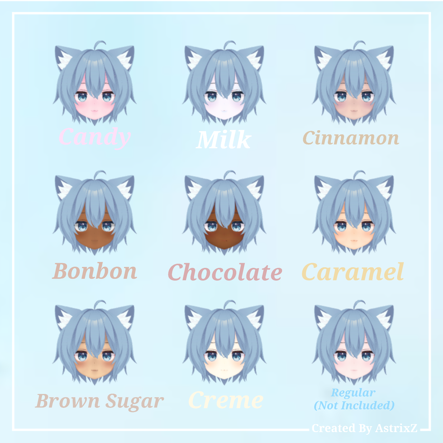 ラスク』-Rusk- 専用】Sugar Series: Body Tex ♥ (VRC) - AstrixZ - BOOTH