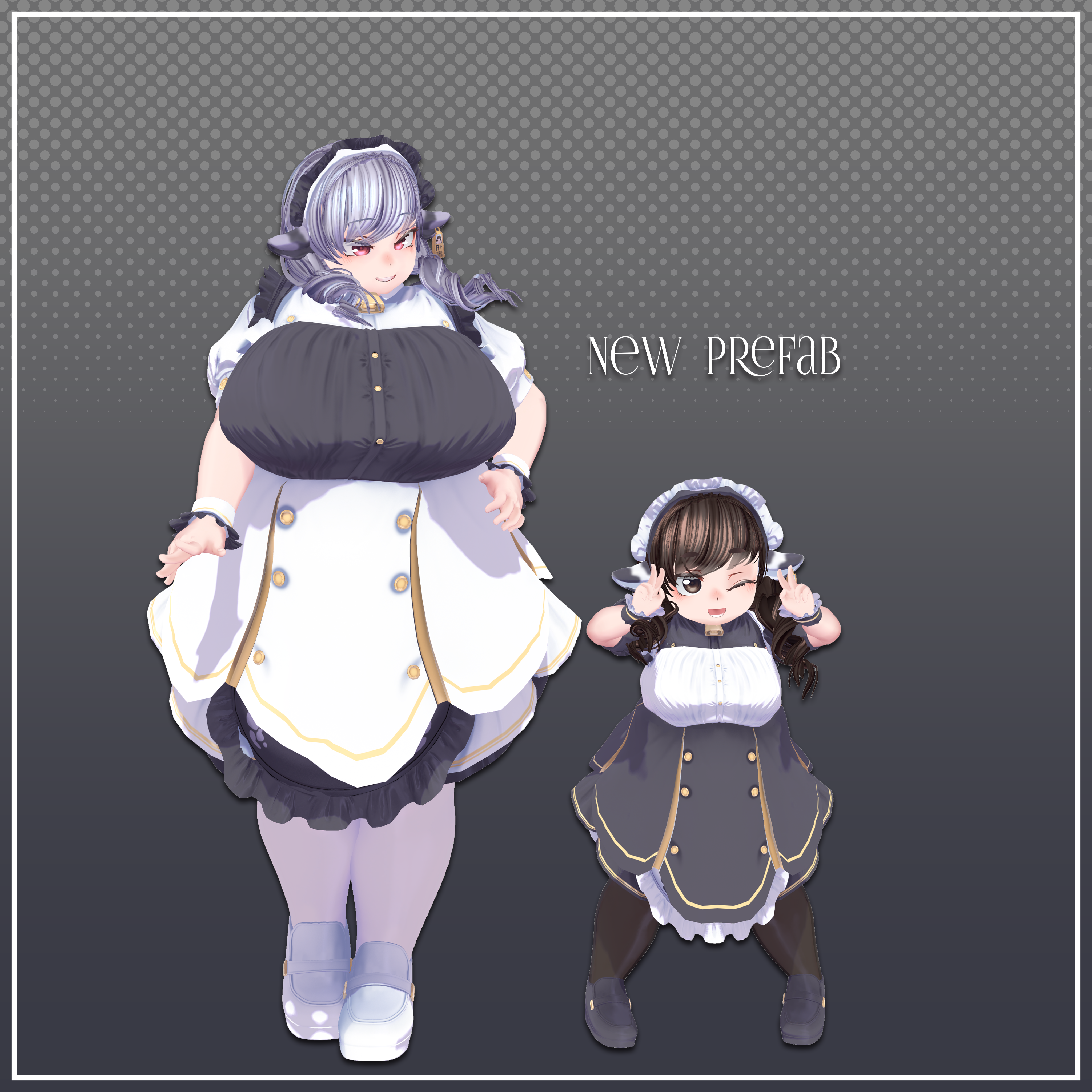 オリジナル3Dモデル「Mallo」 - Mochi Armor Shop - BOOTH