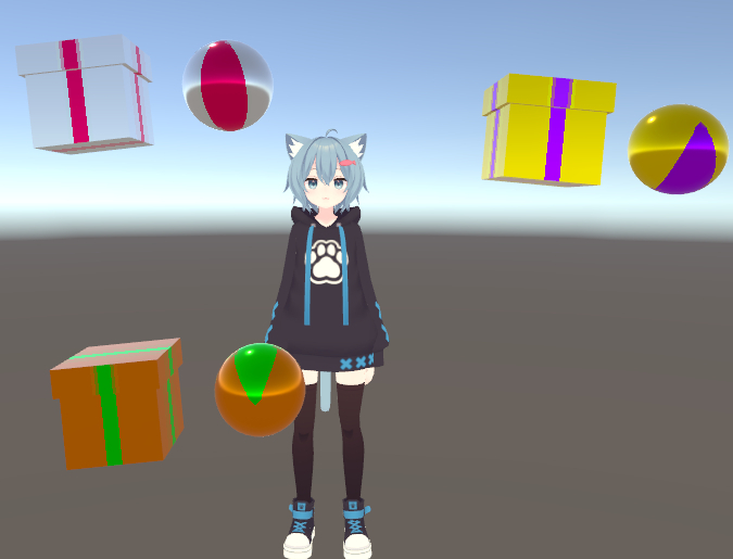 他人に渡せるギフトコンテナ【VRChat】 - simplestar-game - BOOTH