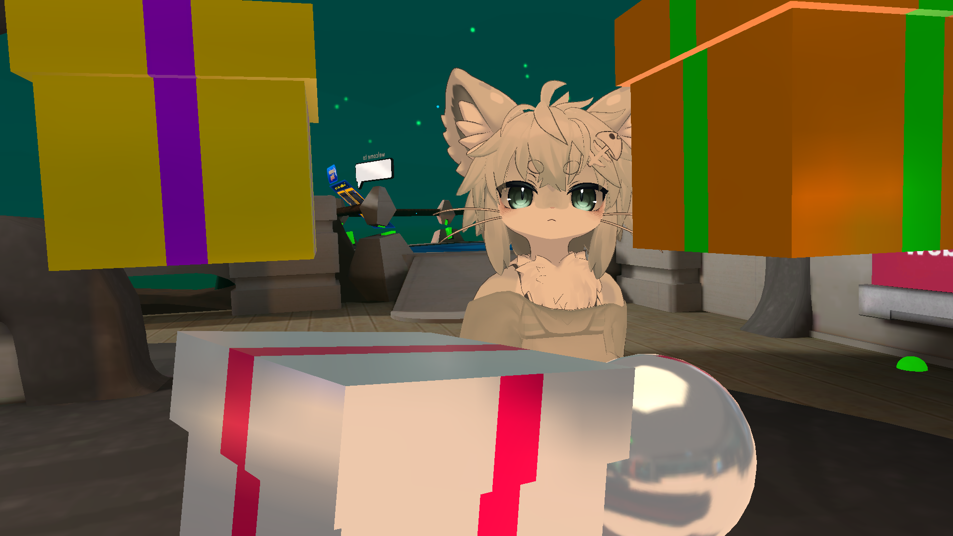 他人に渡せるギフトコンテナ【VRChat】 - simplestar-game - BOOTH